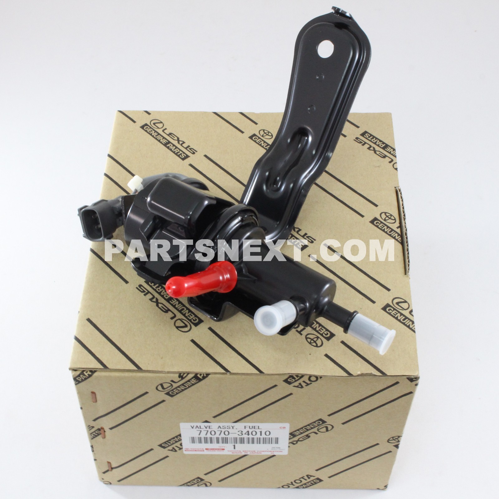 Toyota :: 77070-34010 VALVE ASSY, FUEL TANK SOLENOID W/HOSE