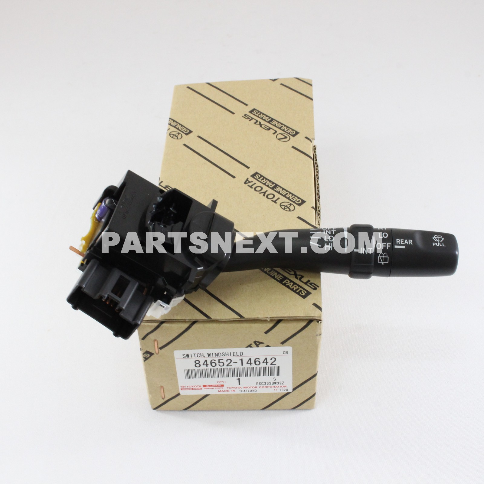 Toyota :: 84652-14642 SWITCH ASSY, WINDSHIELD WIPER