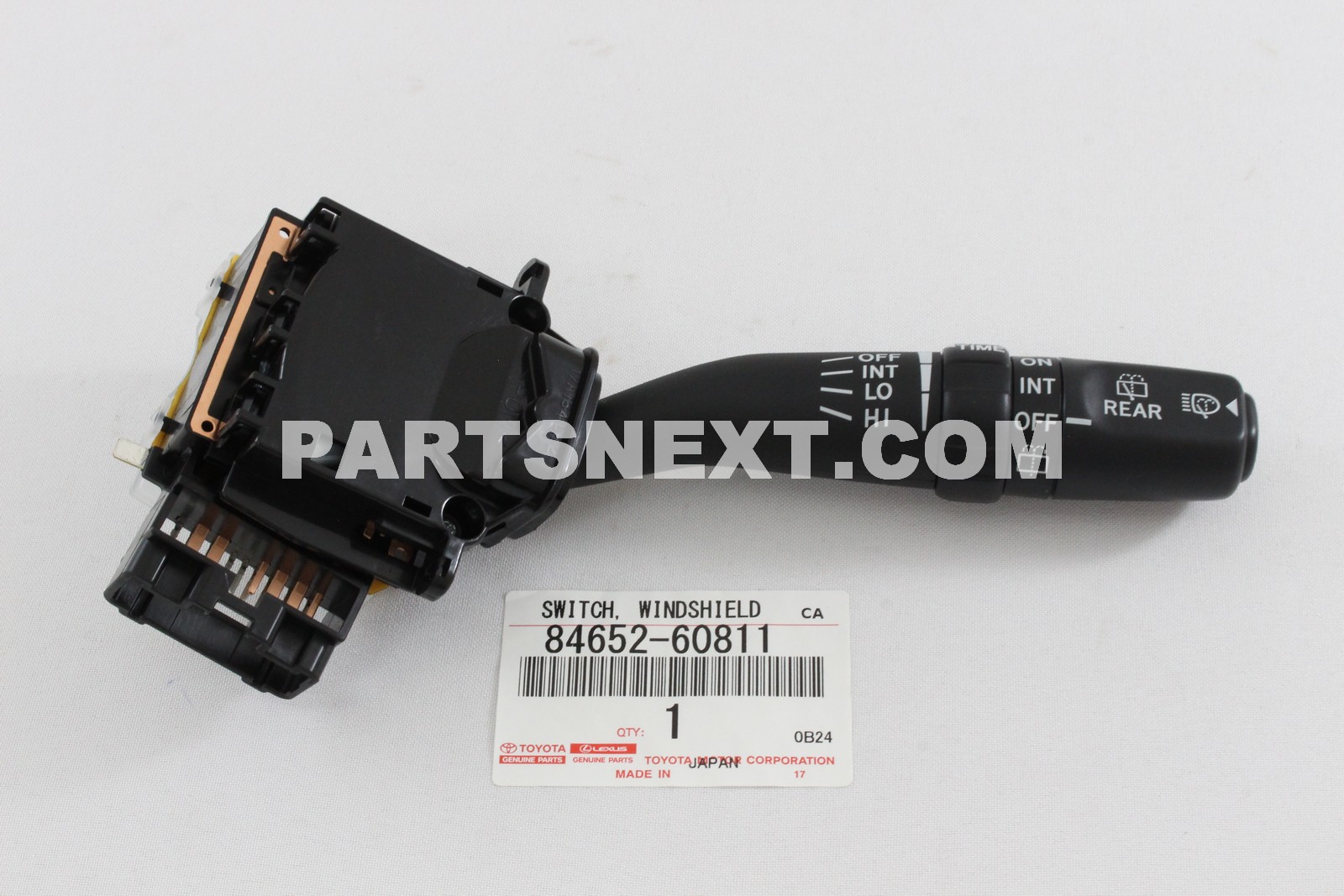 Toyota :: 84652-60811 SWITCH ASSY, WINDSHIELD WIPER