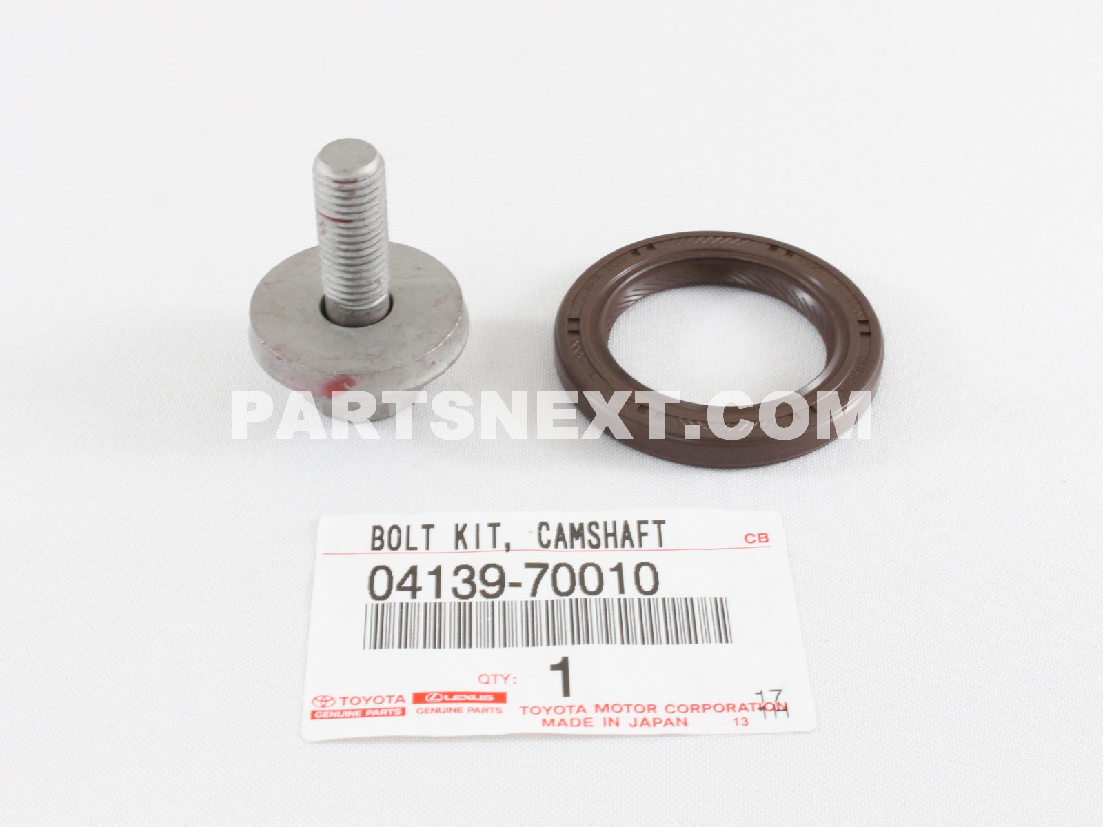 Toyota :: 04139-70010 BOLT KIT, CAMSHAFT TIMING PULLEY
