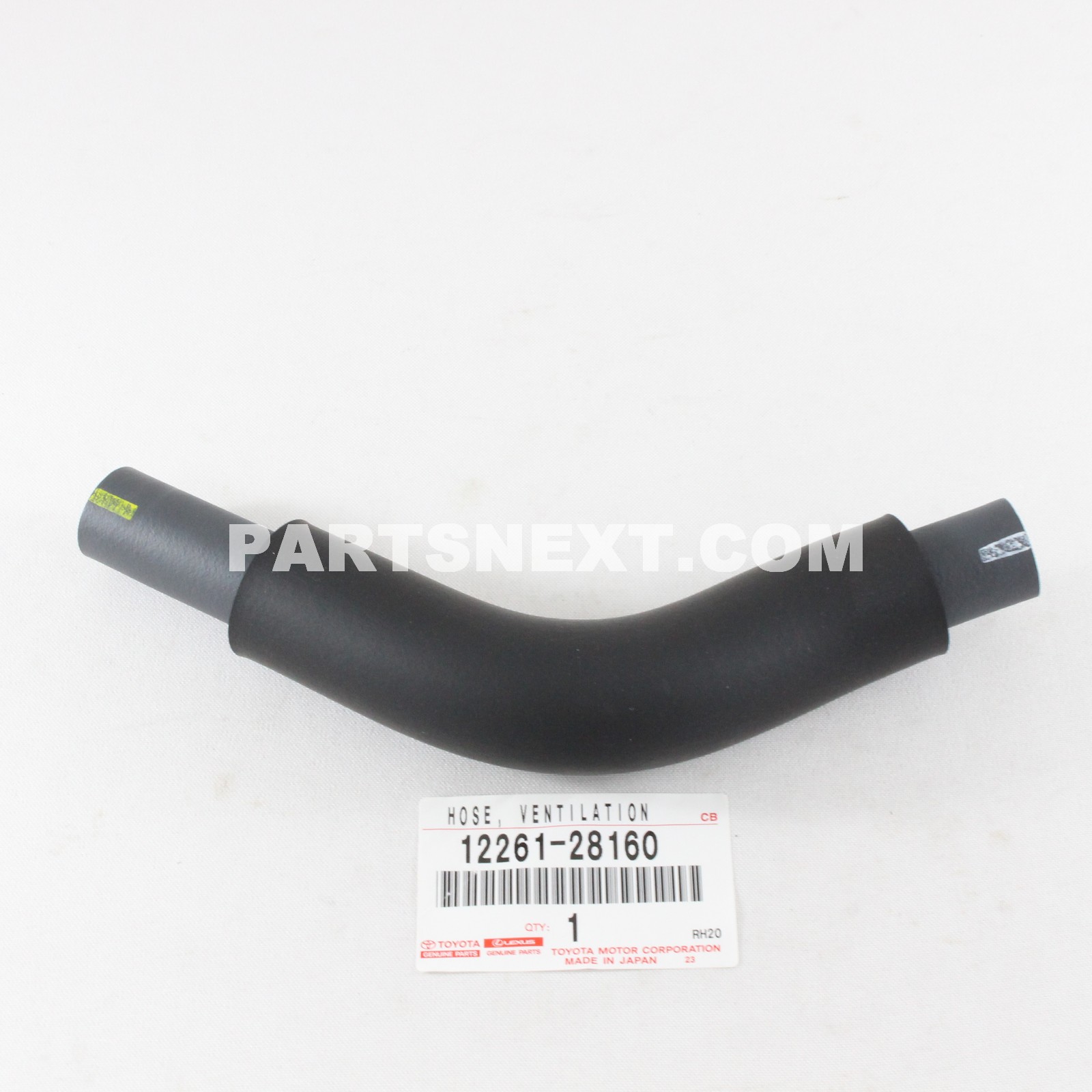 Toyota :: 12261-28160 HOSE, VENTILATION