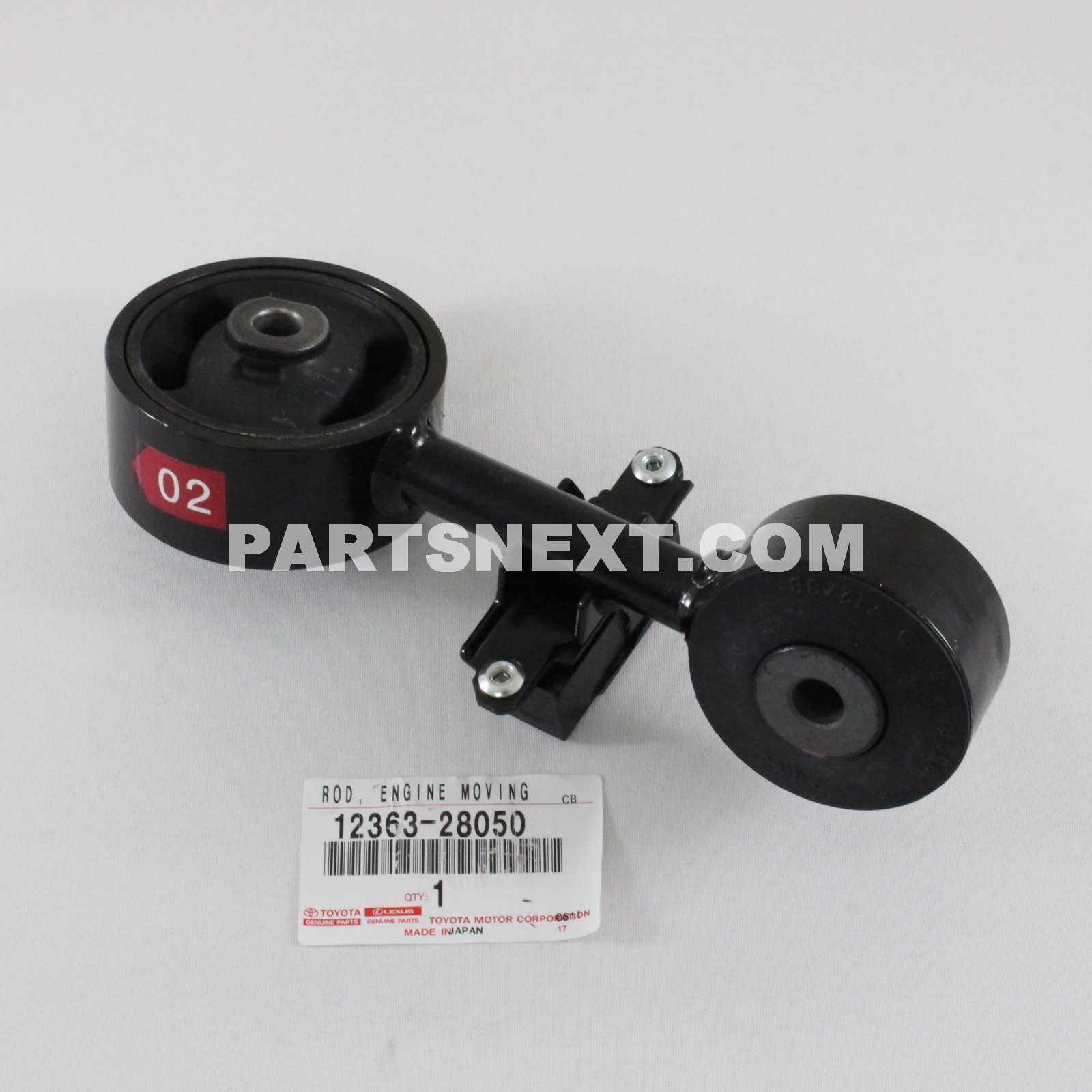 Toyota :: 12363-28050 ROD, ENGINE MOVING CONTROL