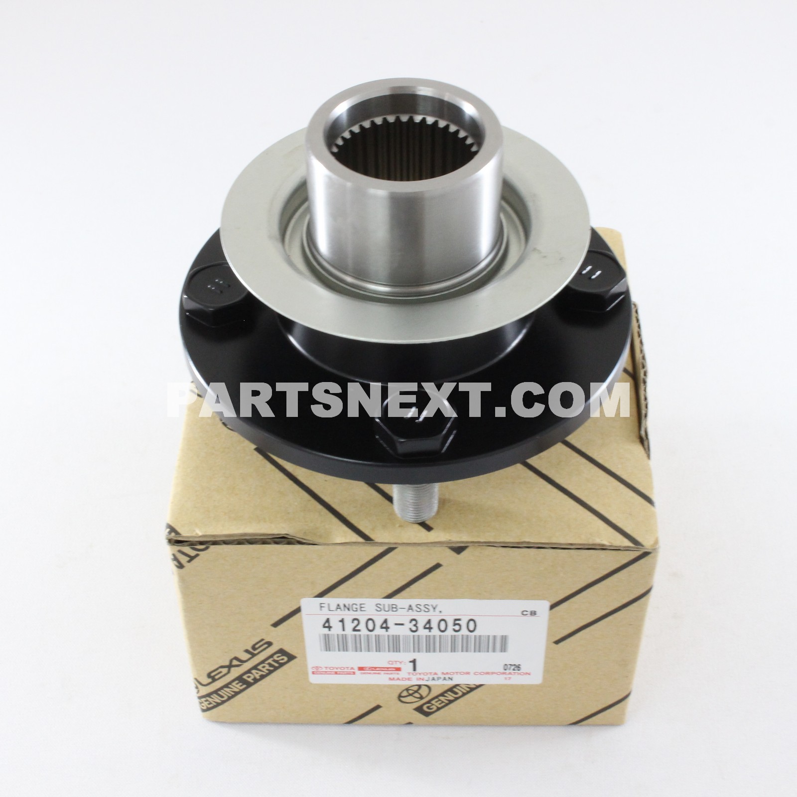 Toyota :: 41204-34050 FLANGE SUB-ASSY, FRONT DRIVE PINION COMPANION, FRONT