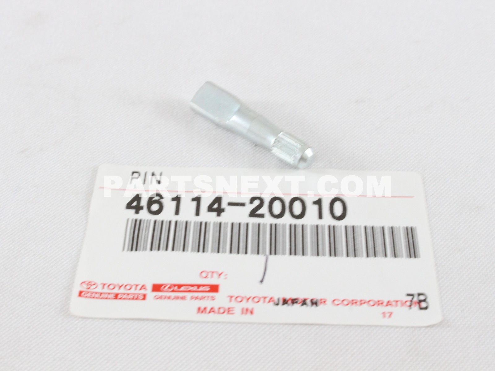 Toyota :: 46114-20010 PIN(FOR PARKING BRAKE HANDLE SET)