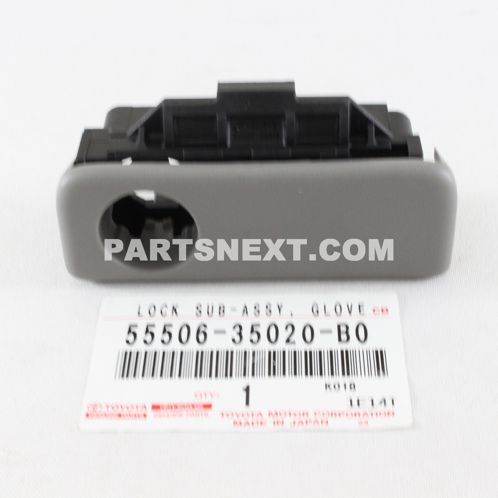 Toyota :: 55506-35020-B0 LOCK SUB-ASSY, GLOVE COMPARTMENT DOOR