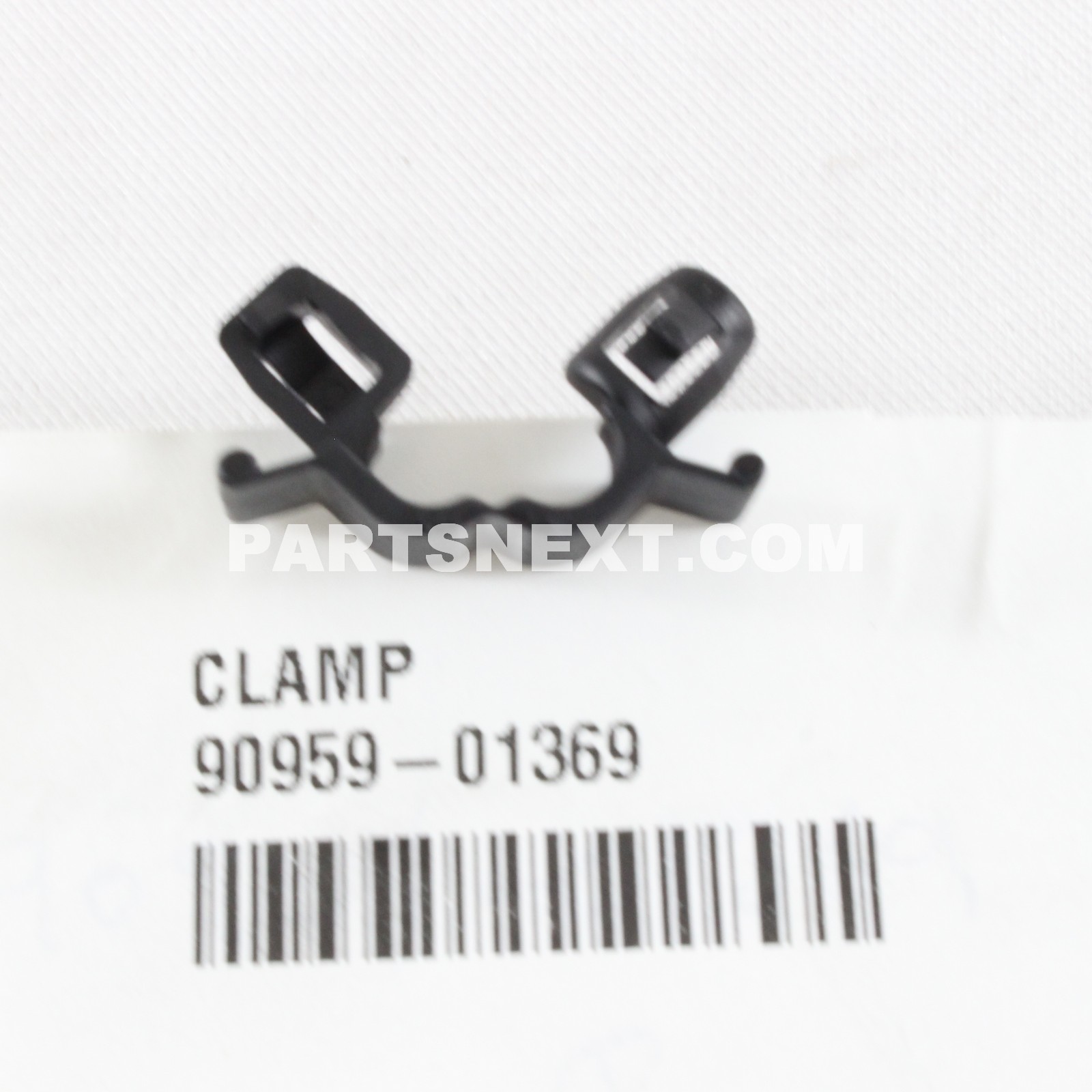 Toyota :: 90959-01369 CLAMP, HOOD LOCK CONTROL CABLE