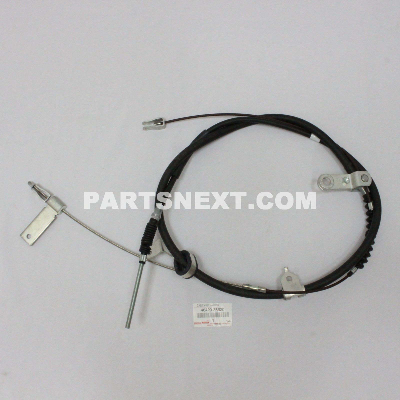 Toyota :: 46420-35620 CABLE ASSY, PARKING BRAKE, NO.2