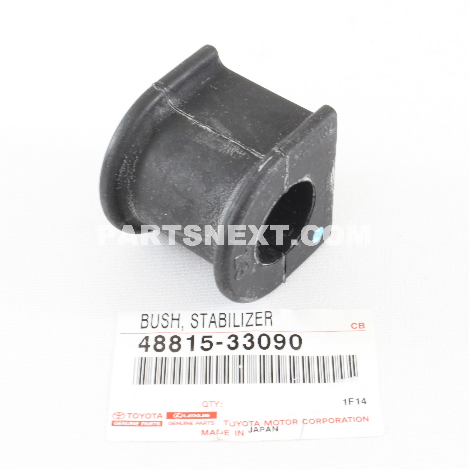 Toyota :: 48815-33090 BUSH, FRONT STABILIZER BAR, NO.1