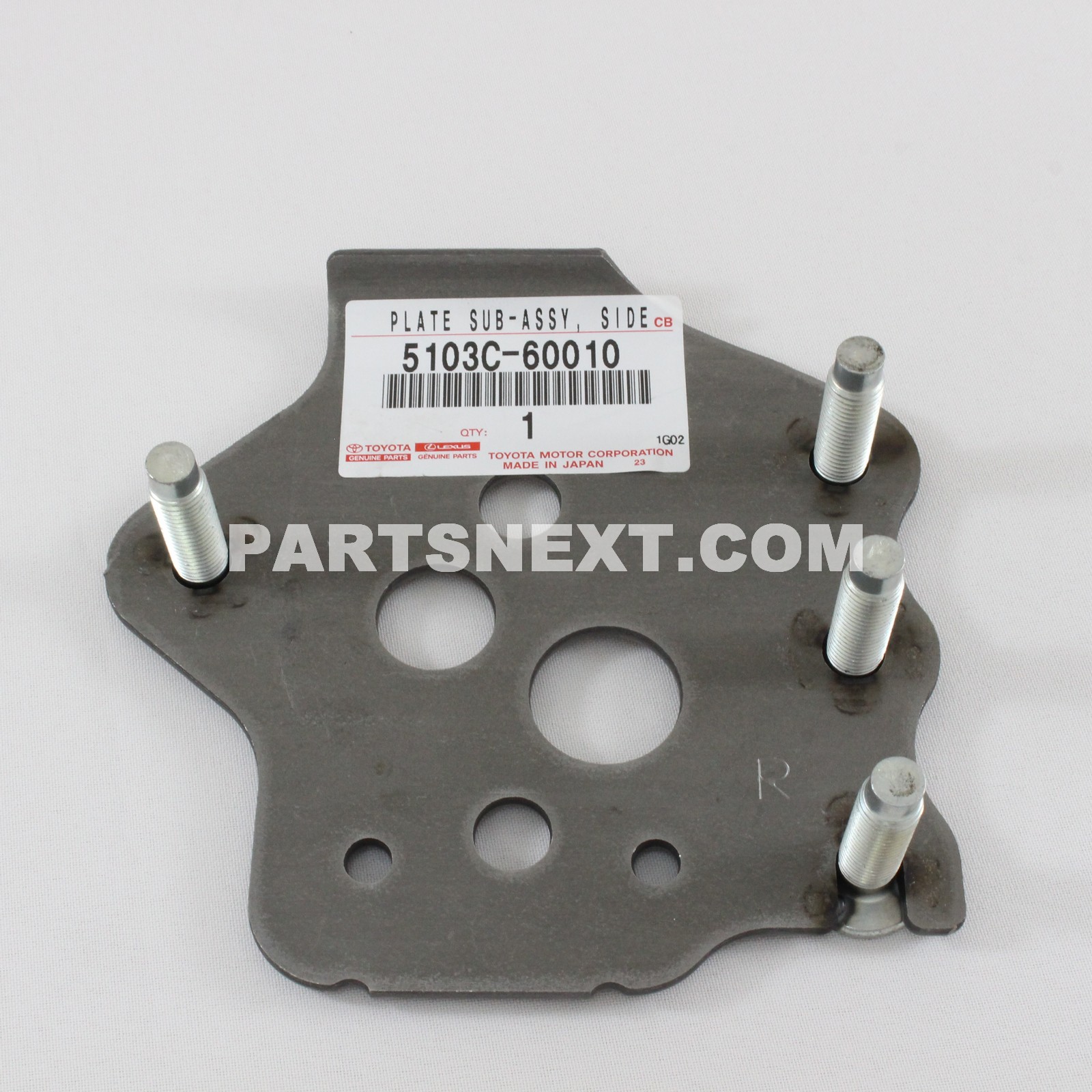 Toyota :: 5103C-60010 PLATE SUB-ASSY, FRAME SIDE RAIL, RH
