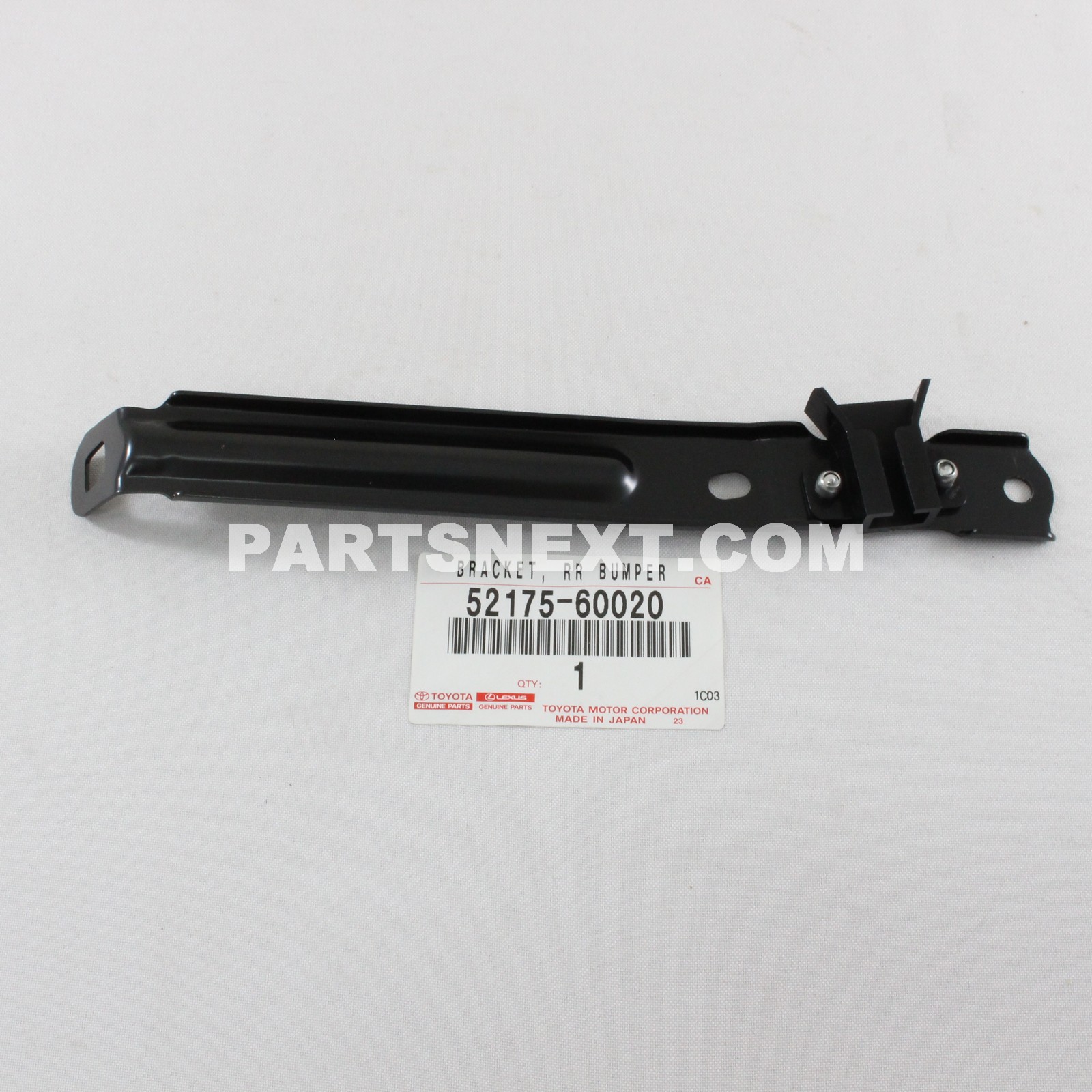 Toyota :: 52175-60020 BRACKET, REAR BUMPER ARM MOUNTING