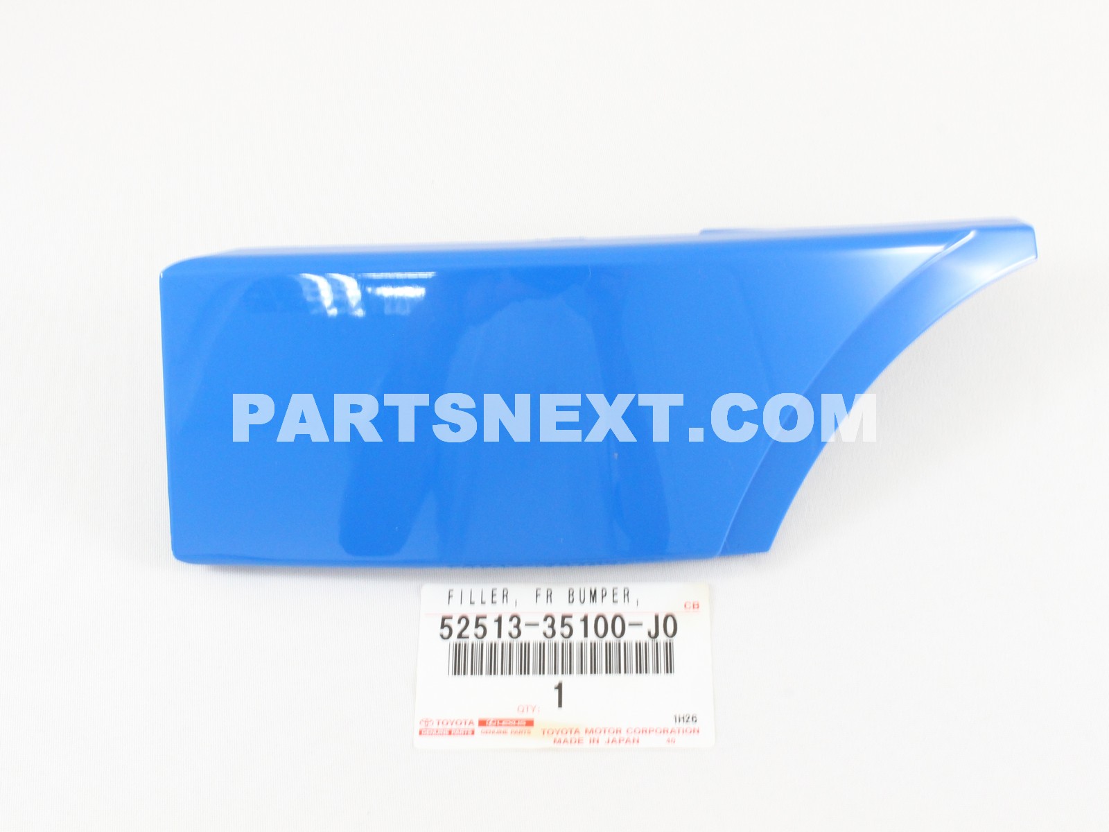 Toyota :: 52513-35100-J0 FILLER, FRONT BUMPER, LH