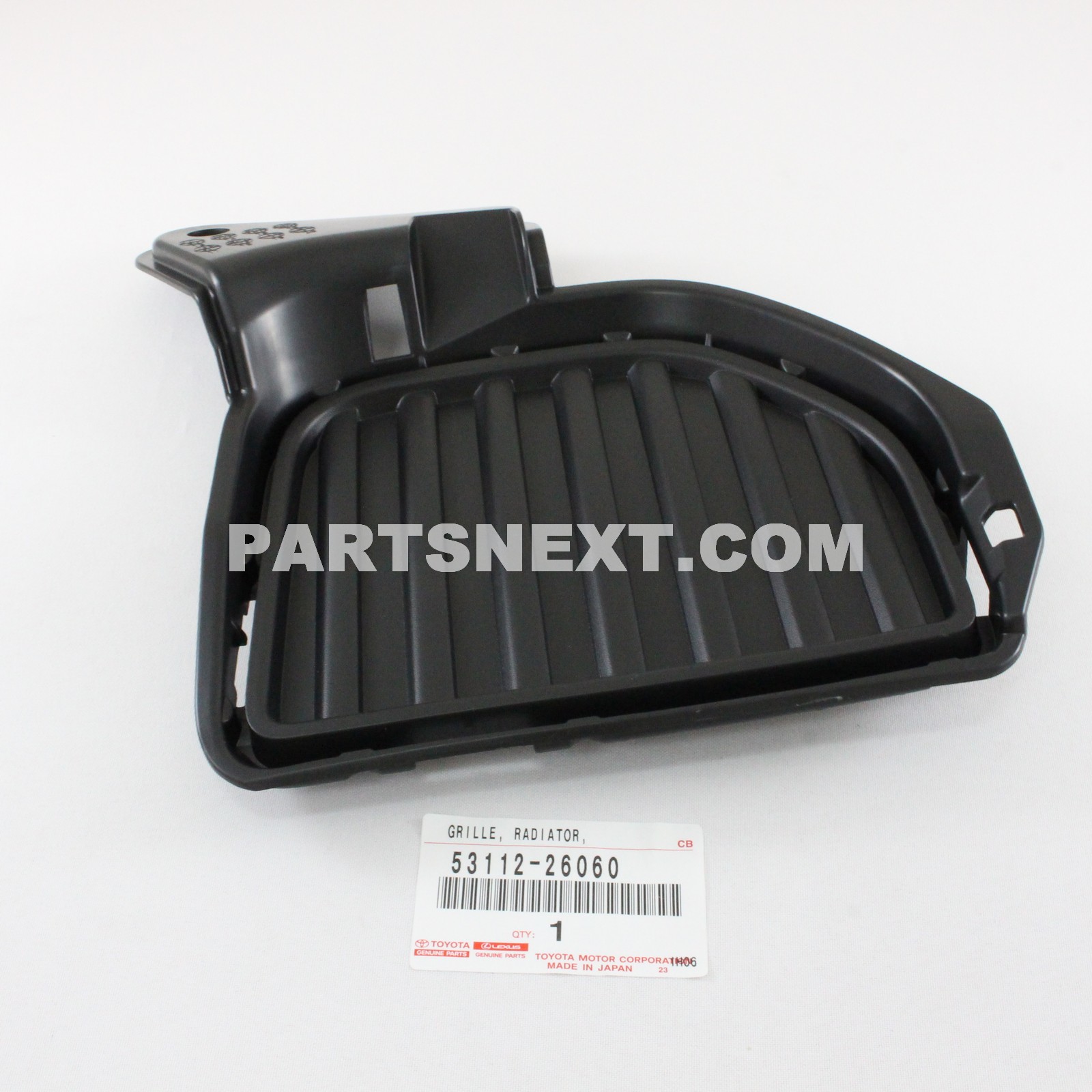 Toyota :: 53112-26060 GRILLE, RADIATOR, LOWER RH