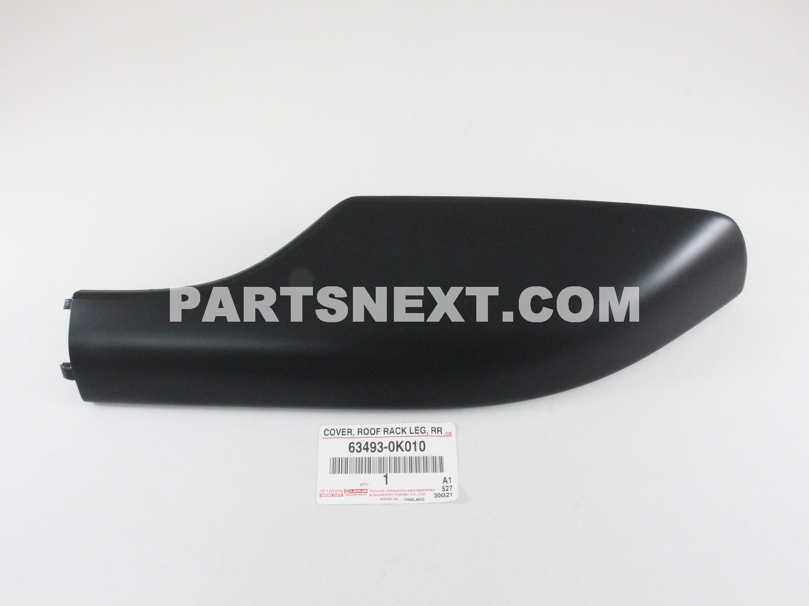 Toyota :: 63493-0K010 COVER, ROOF RACK LEG, REAR RH