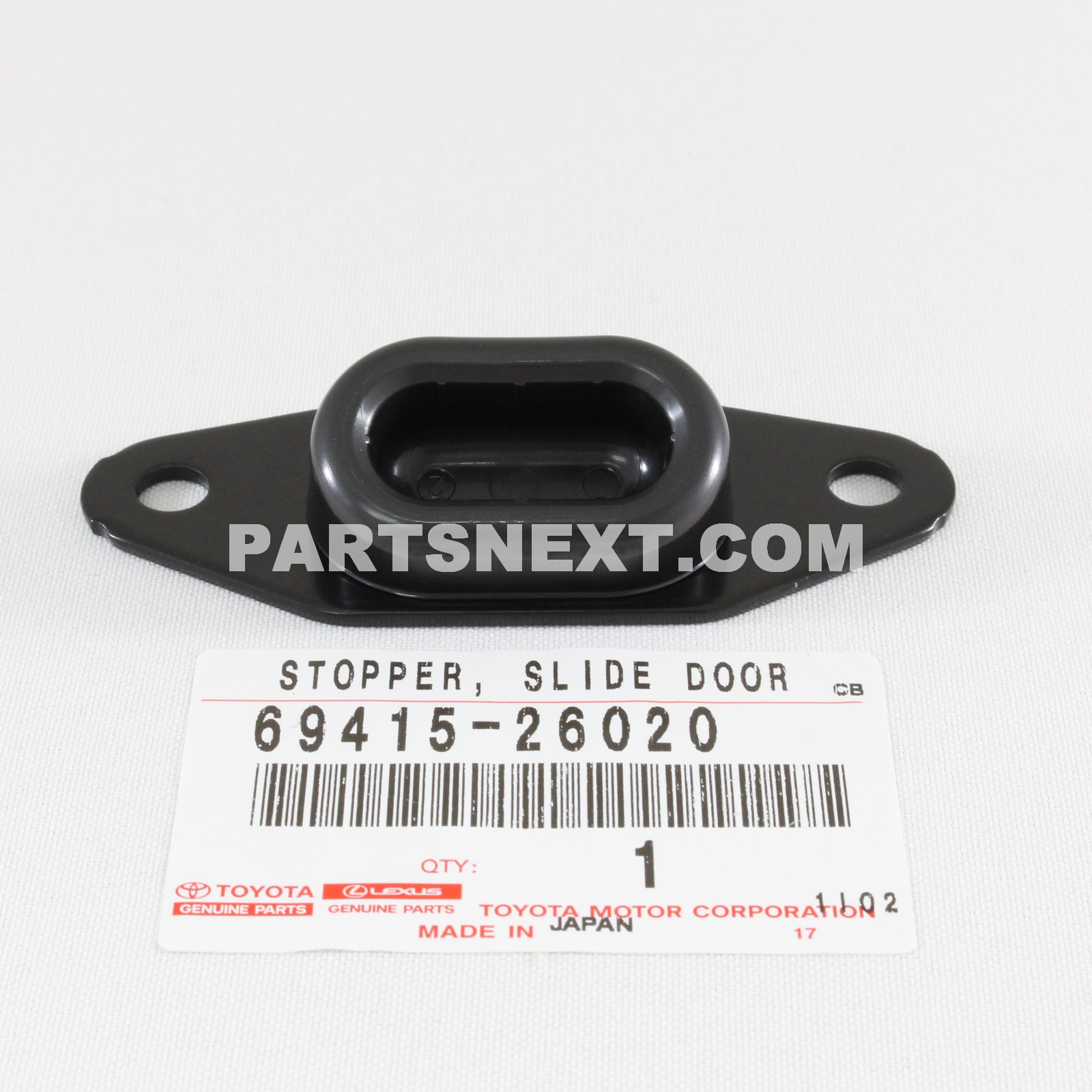 Toyota :: 69415-26020 STOPPER, SLIDE DOOR DOWN FEMALE