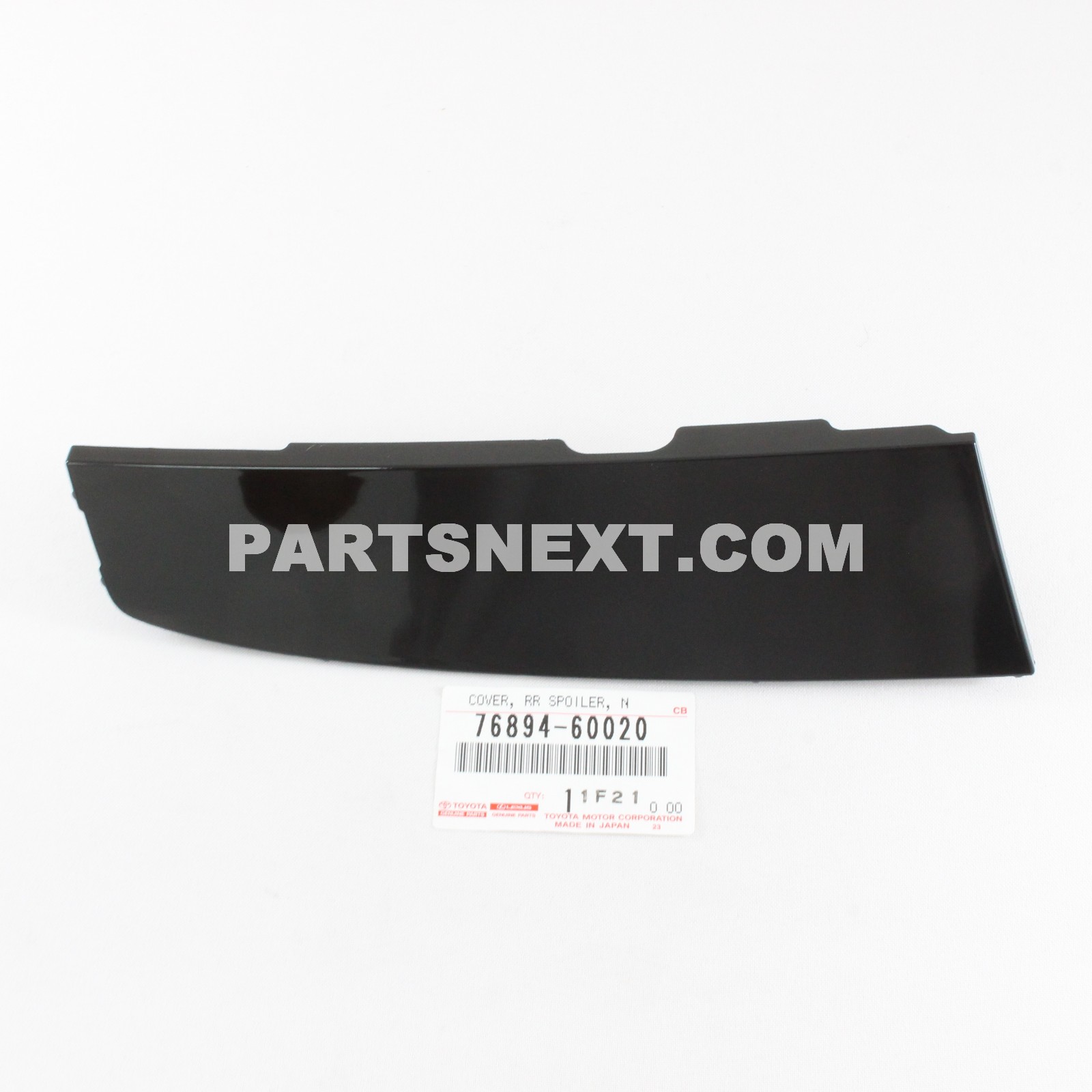 Toyota :: 76894-60020 COVER, REAR SPOILER, RH