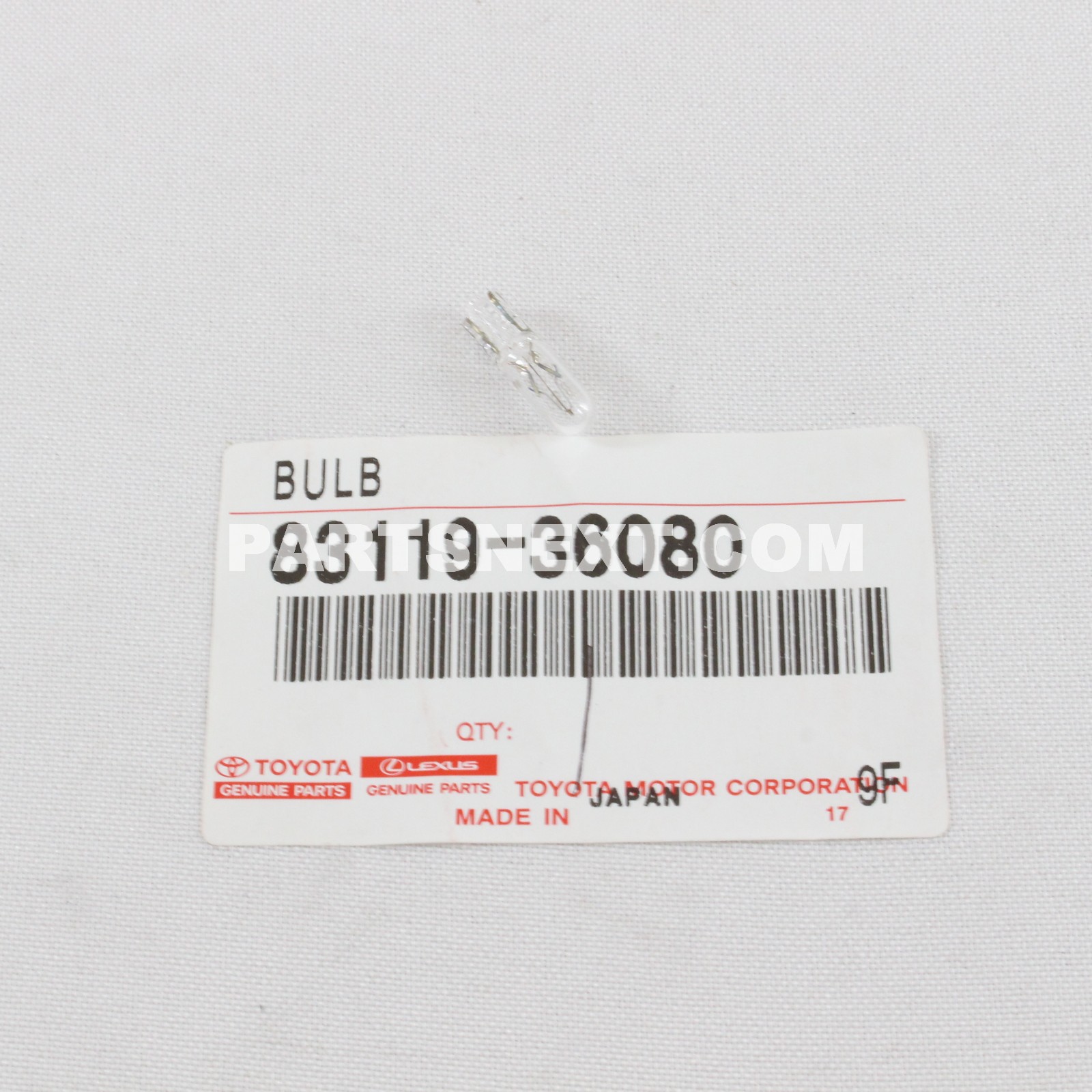 Toyota :: 83119-36080 BULB, COMBINATION METER, NO.1
