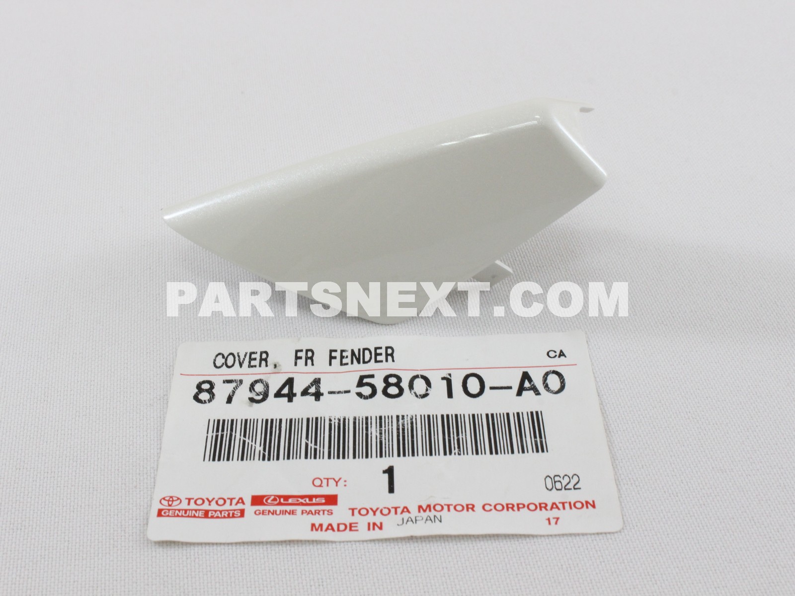 Toyota :: 87944-58010-A0 COVER, FRONT FENDER SIDE VIEW DEVICE, LH