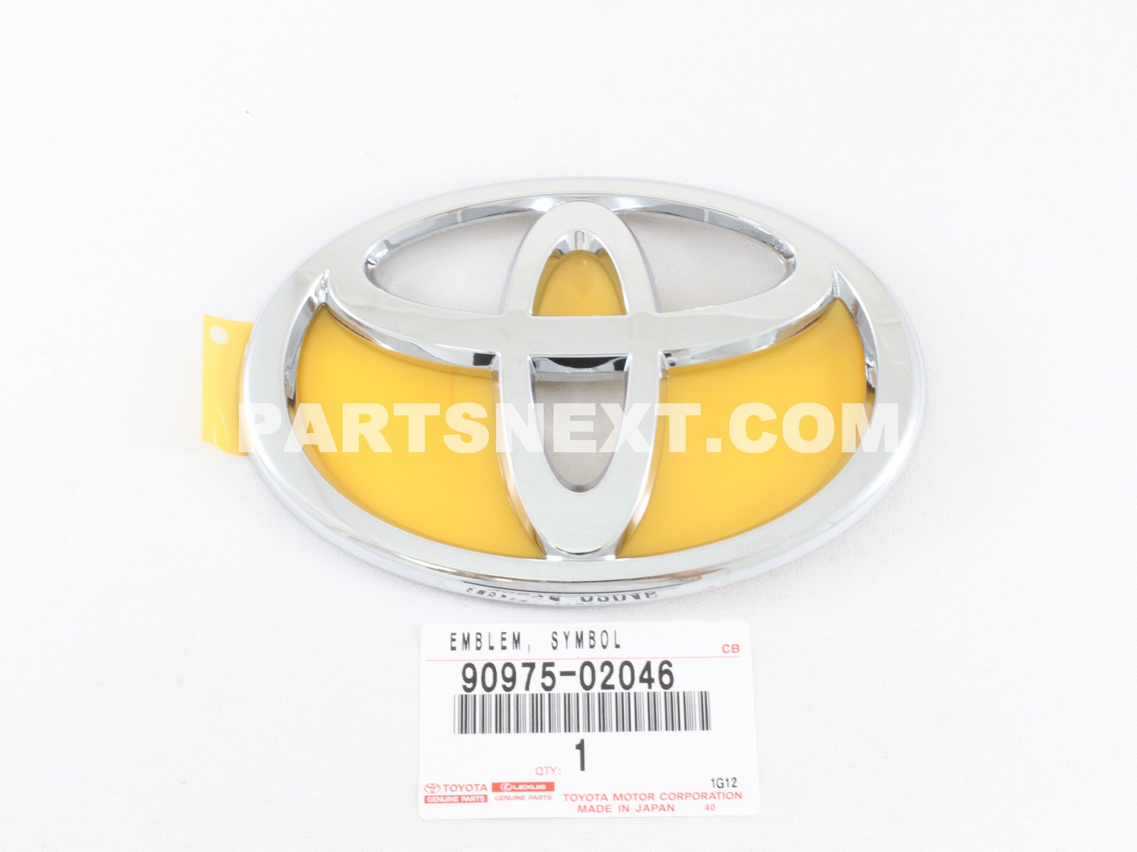 Toyota :: 90975-02046 EMBLEM, RADIATOR GRILLE (OR FRONT PANEL)