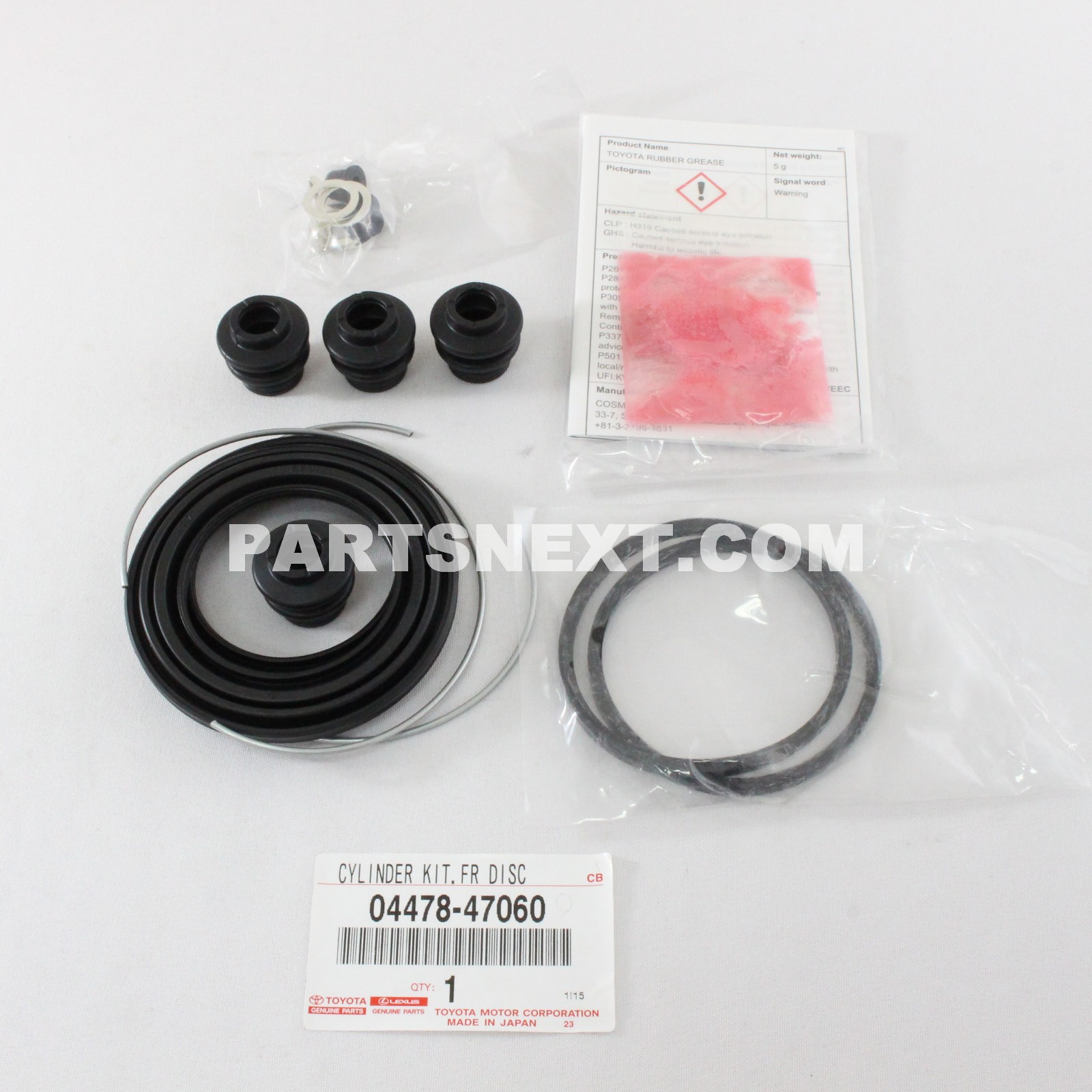 Toyota :: 04478-47060 CYLINDER KIT, DISC BRAKE, FRONT