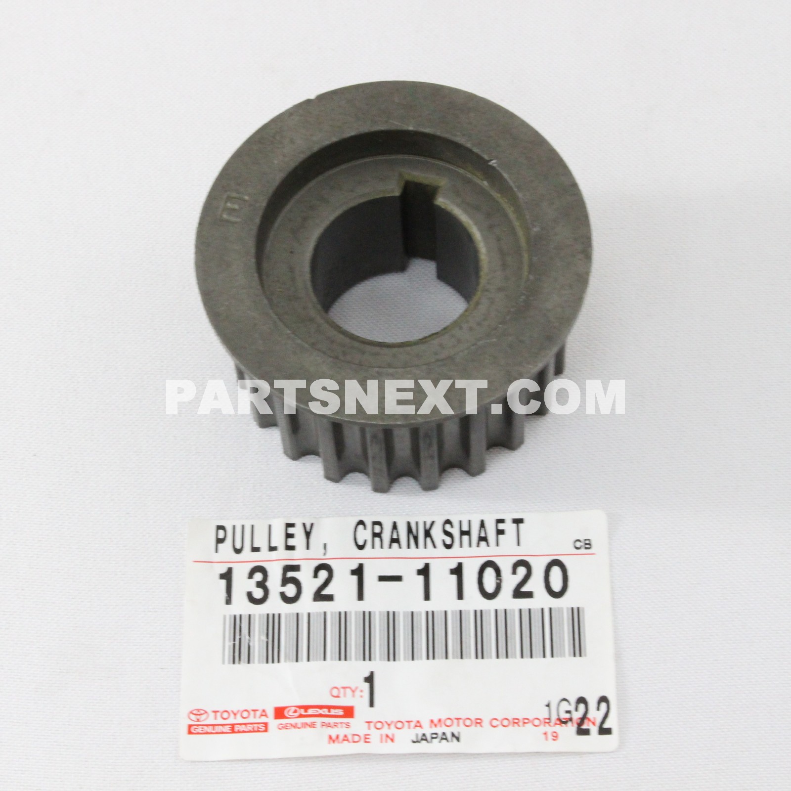 Toyota :: 13521-11020 PULLEY, CRANKSHAFT TIMING