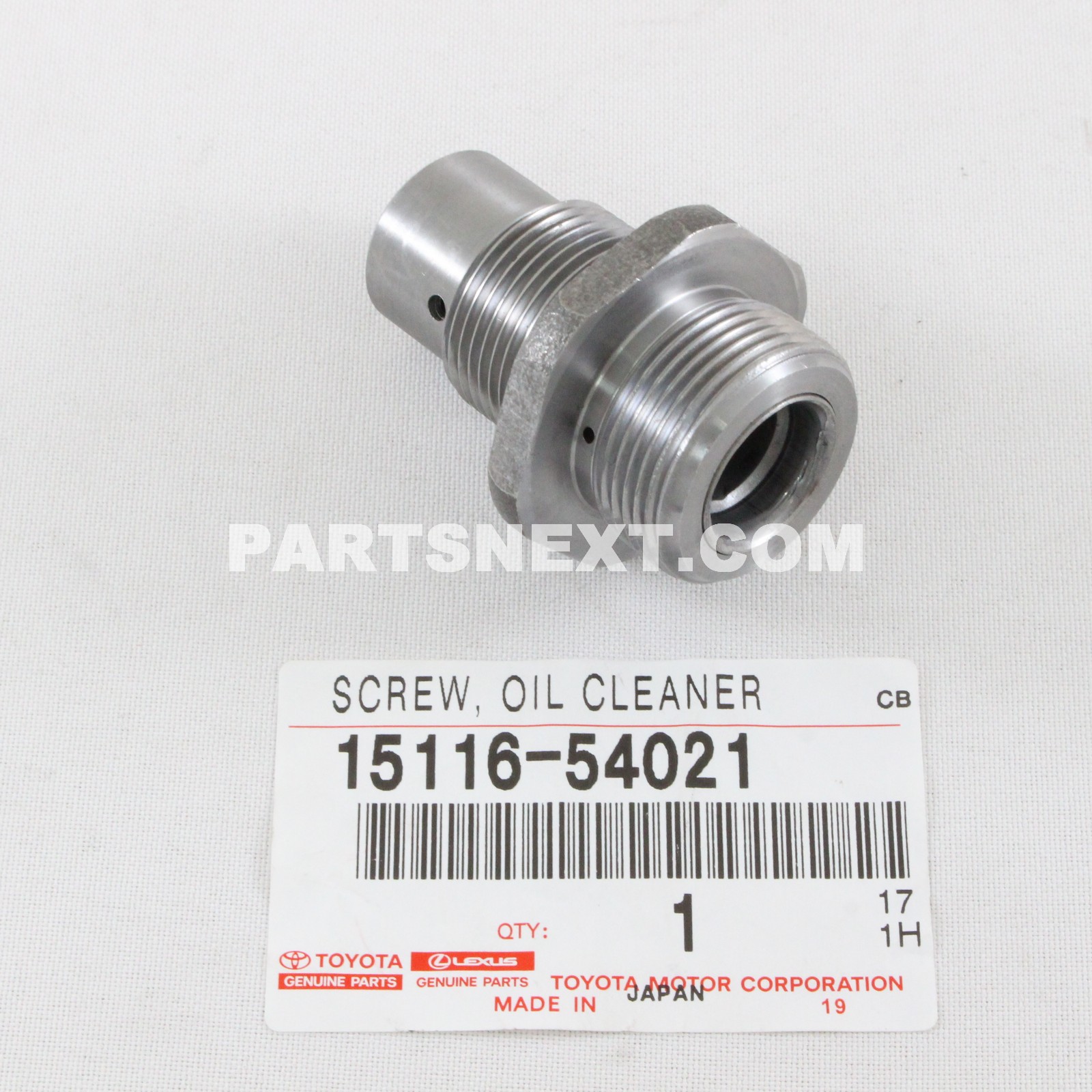 Toyota :: 15116-54021 SCREW, OIL CLEANER SET