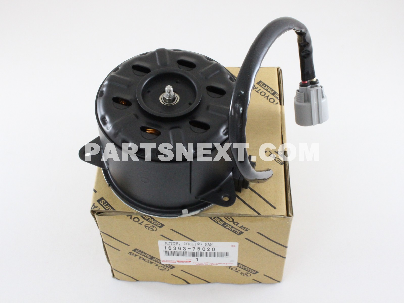 Toyota :: 16363-75020 MOTOR, COOLING