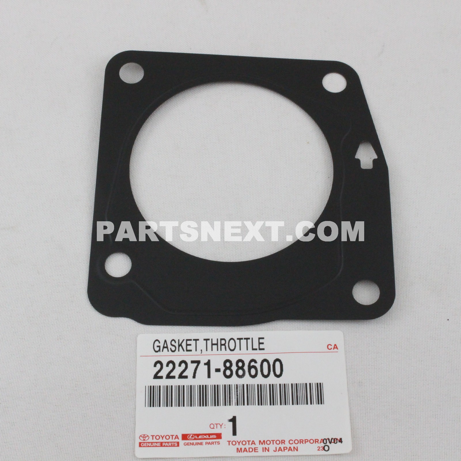 Toyota :: 22271-88600 GASKET, THROTTLE BODY