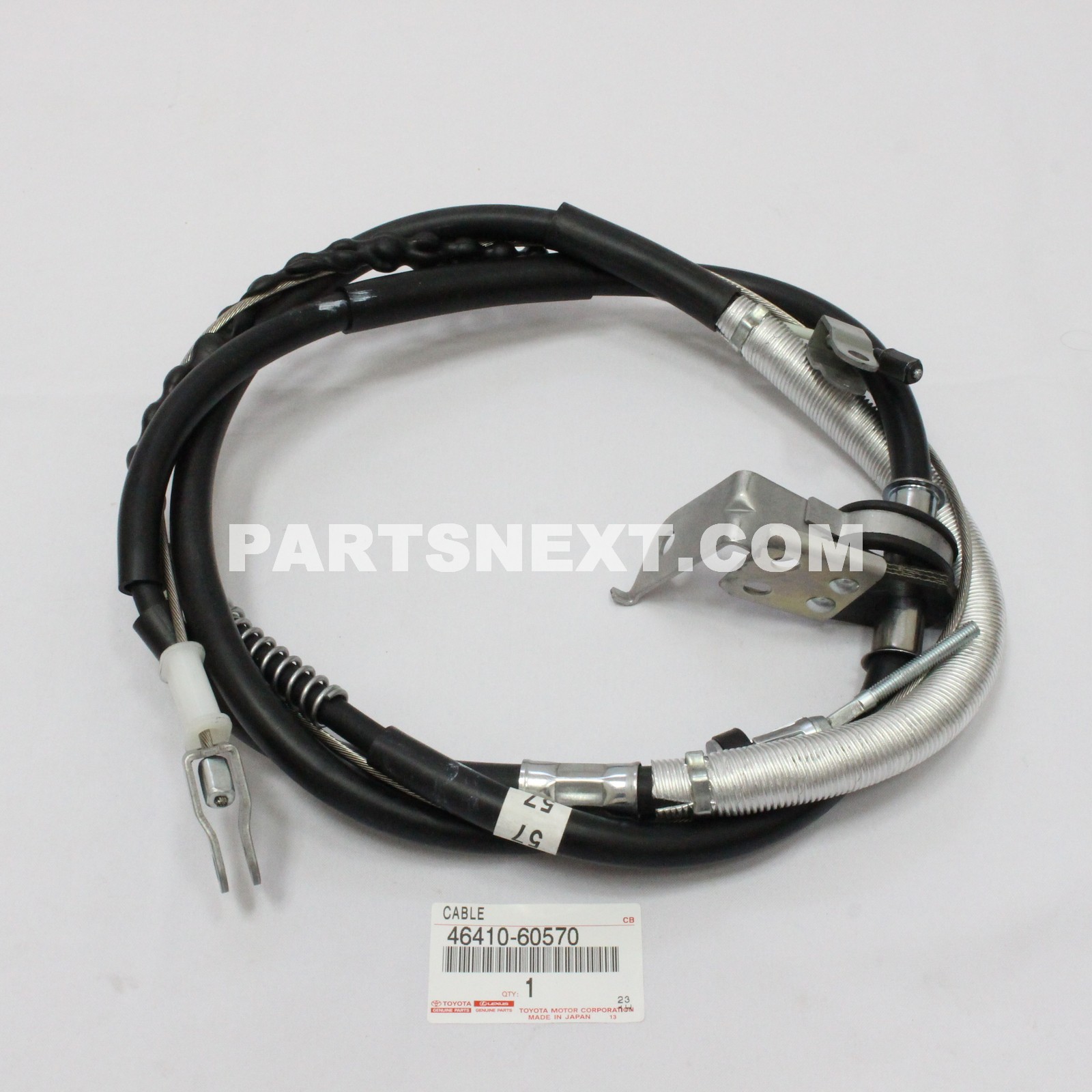 Toyota :: 46410-60570 CABLE ASSY, PARKING BRAKE, NO.1