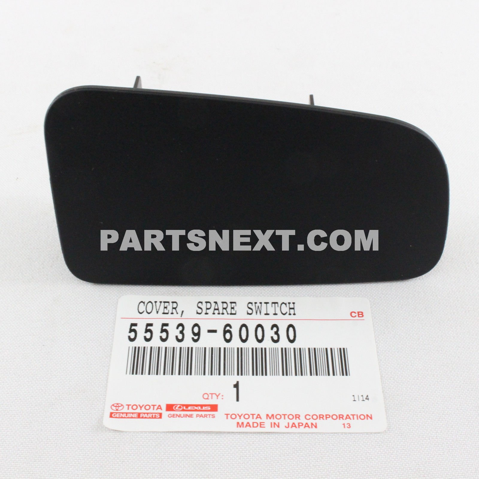 Toyota :: 55539-60030 COVER, SPARE SWITCH HOLE