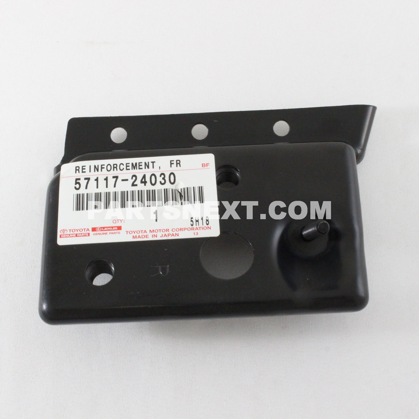 Toyota :: 57117-24030 REINFORCEMENT, FRONT BUMPER MOUNTING, RH