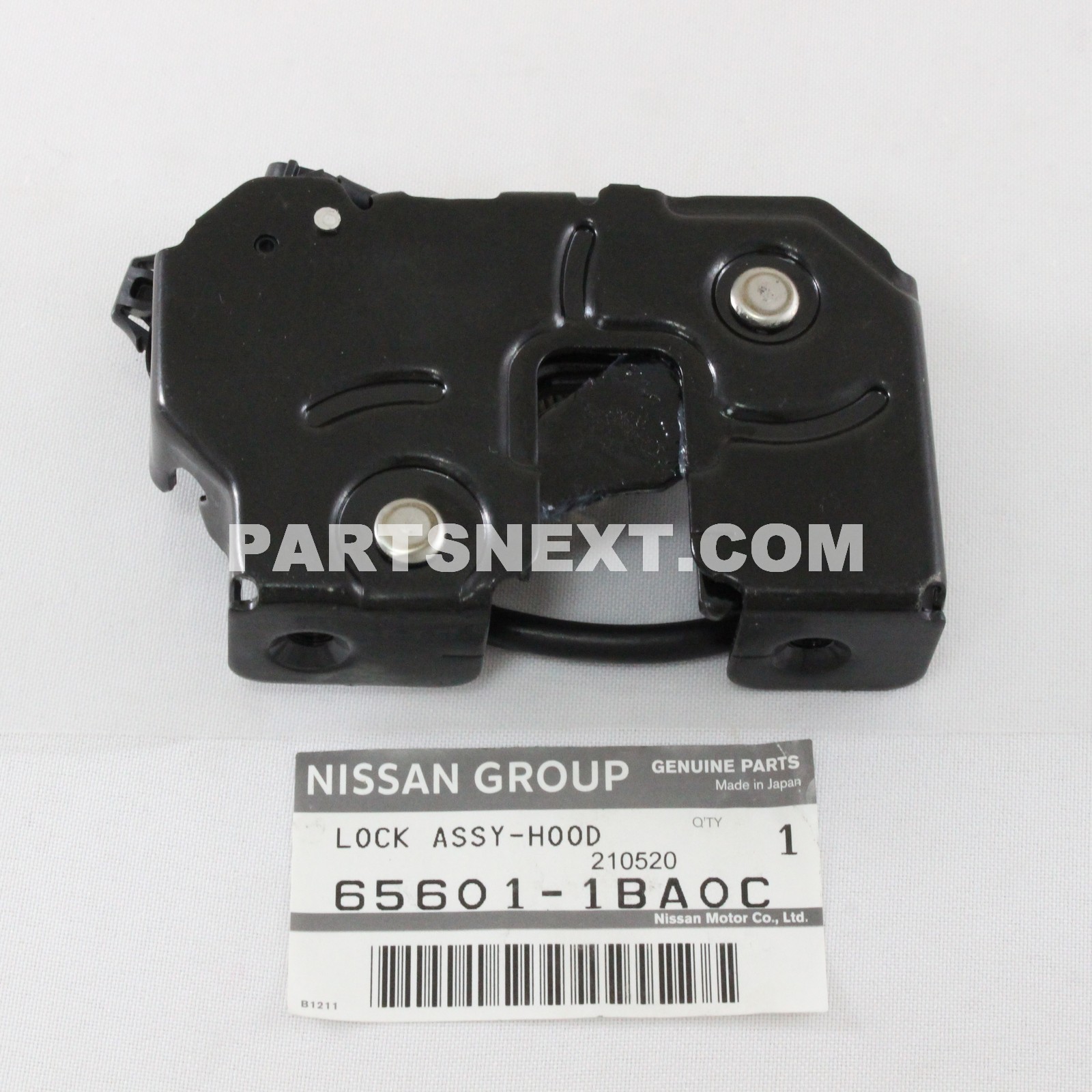 Nissan :: 65601-1BA0C LOCK ASSY-HOOD