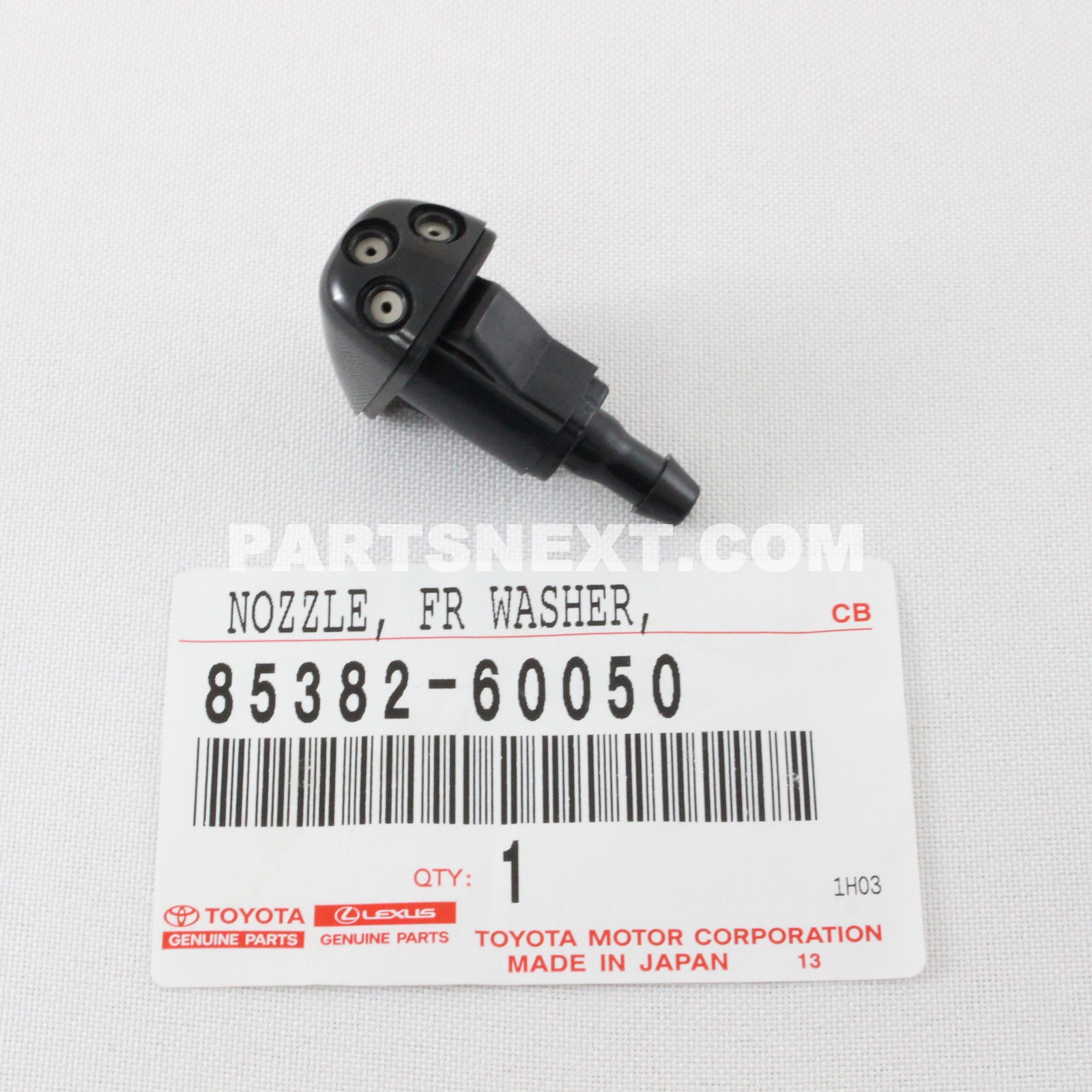 Toyota :: 85382-60050 NOZZLE, WINDSHIELD WASHER