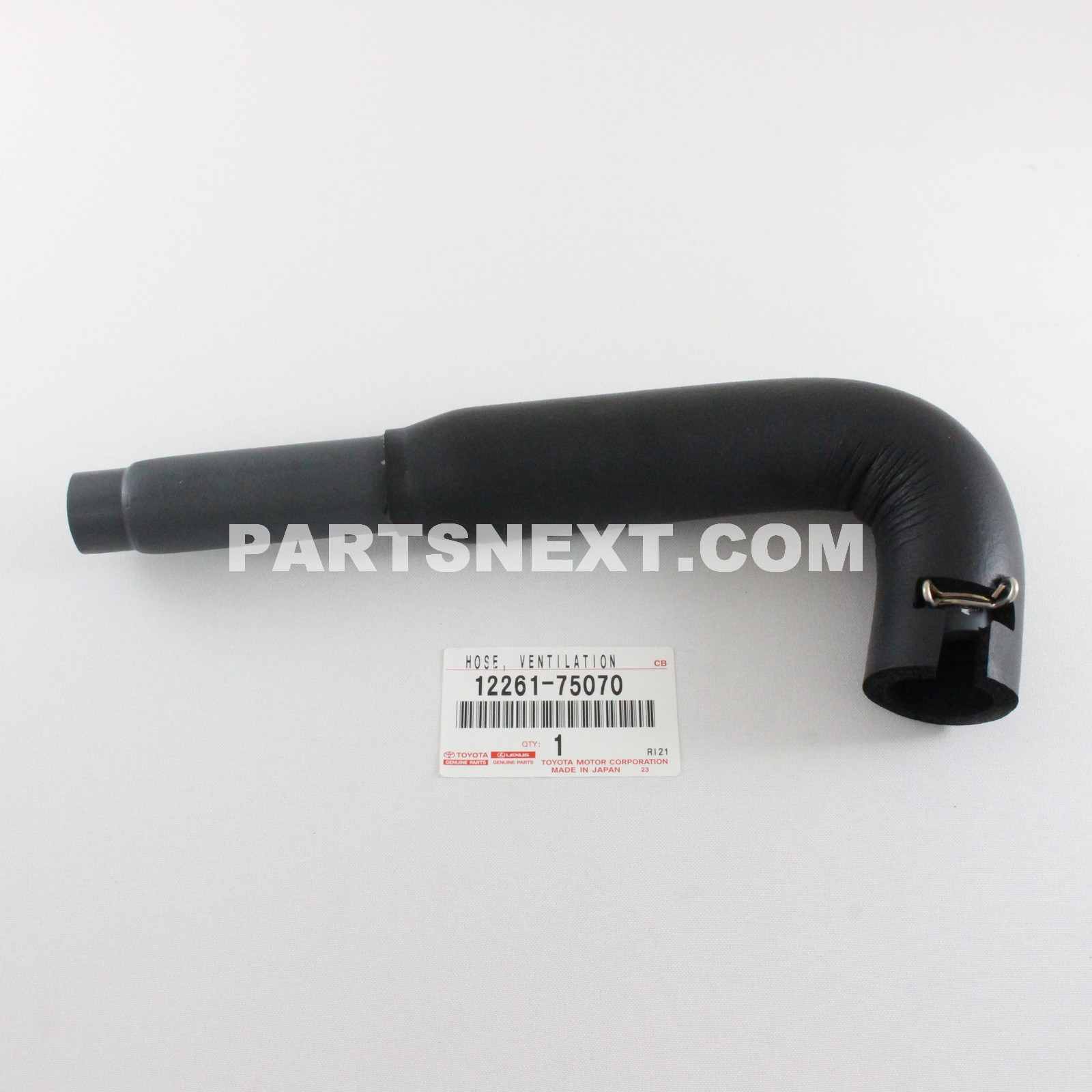 Toyota :: 12261-75070 HOSE, VENTILATION