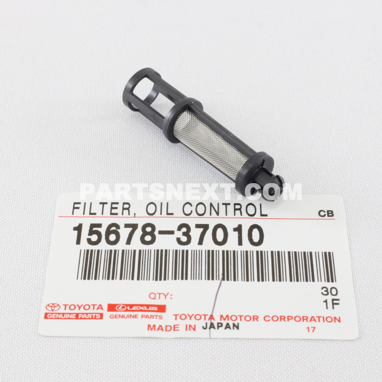 Toyota :: 15678-37010 FILTER, OIL CONTROL VALVE