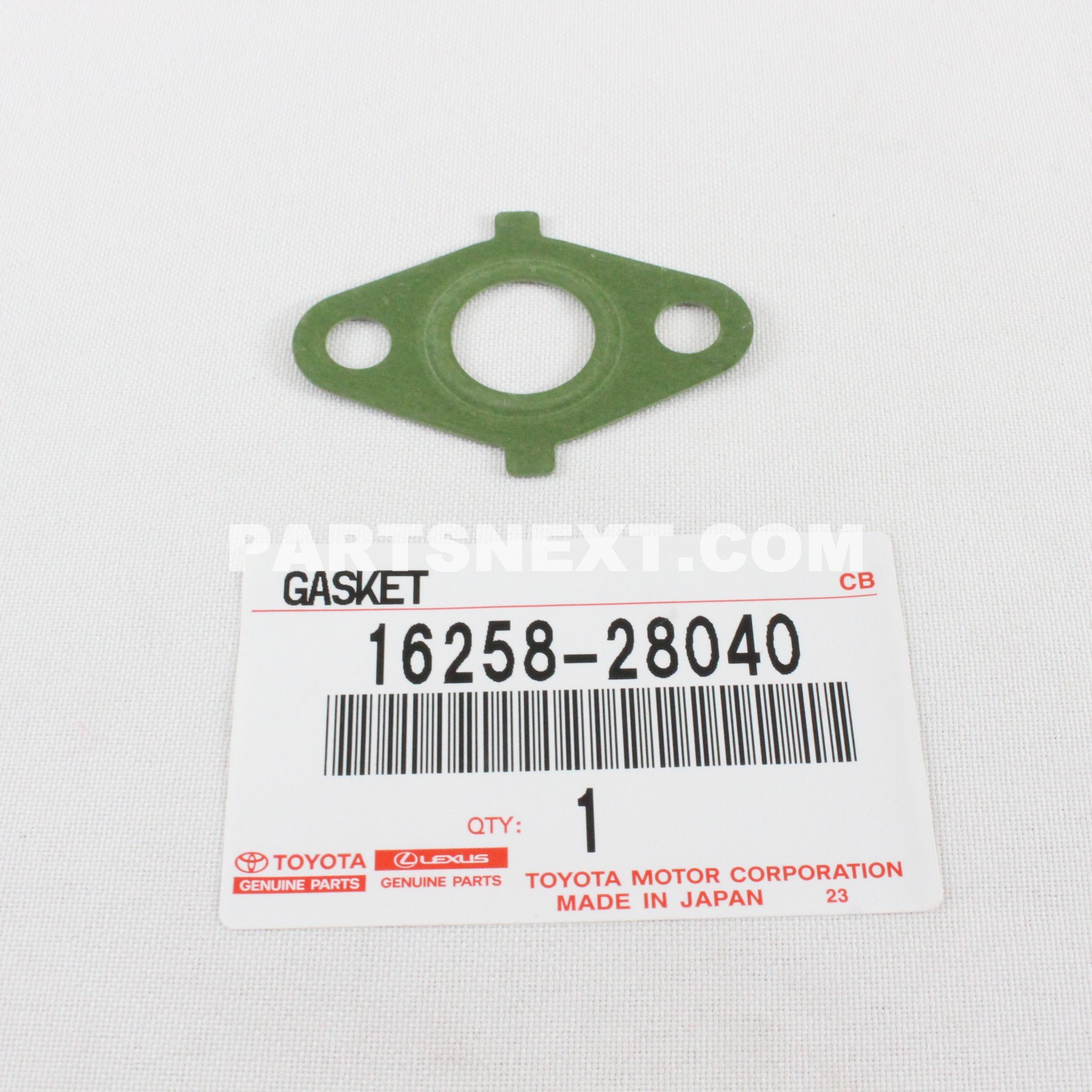 Toyota :: 16258-28040 GASKET(FOR OIL COOLER PIPE UNION BOLT)