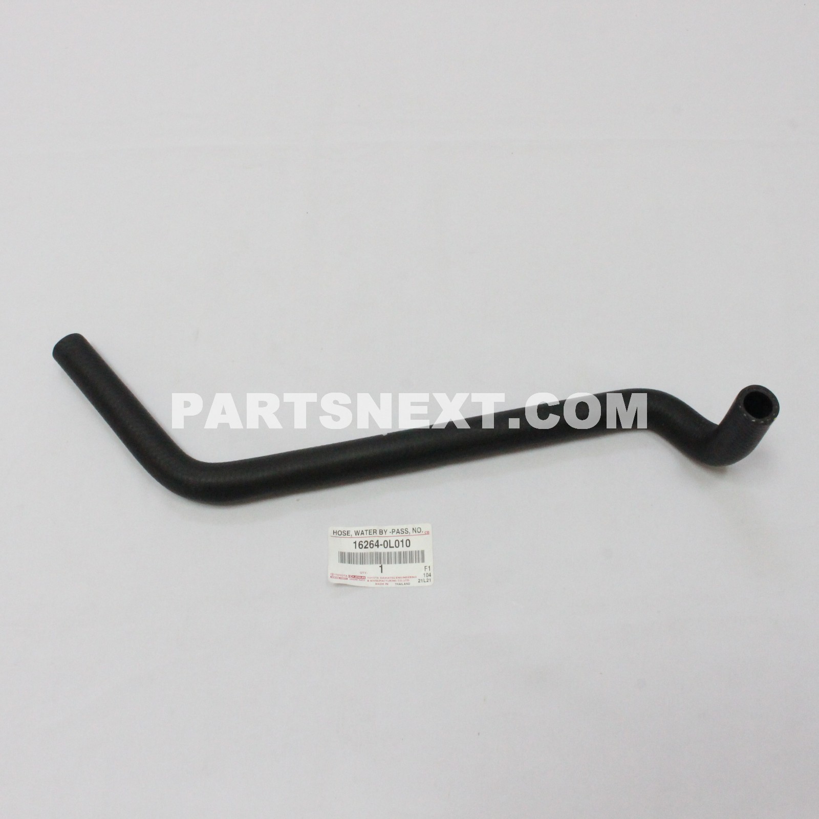 Toyota :: 16264-0L010 HOSE, WATER BY-PASS, NO.2