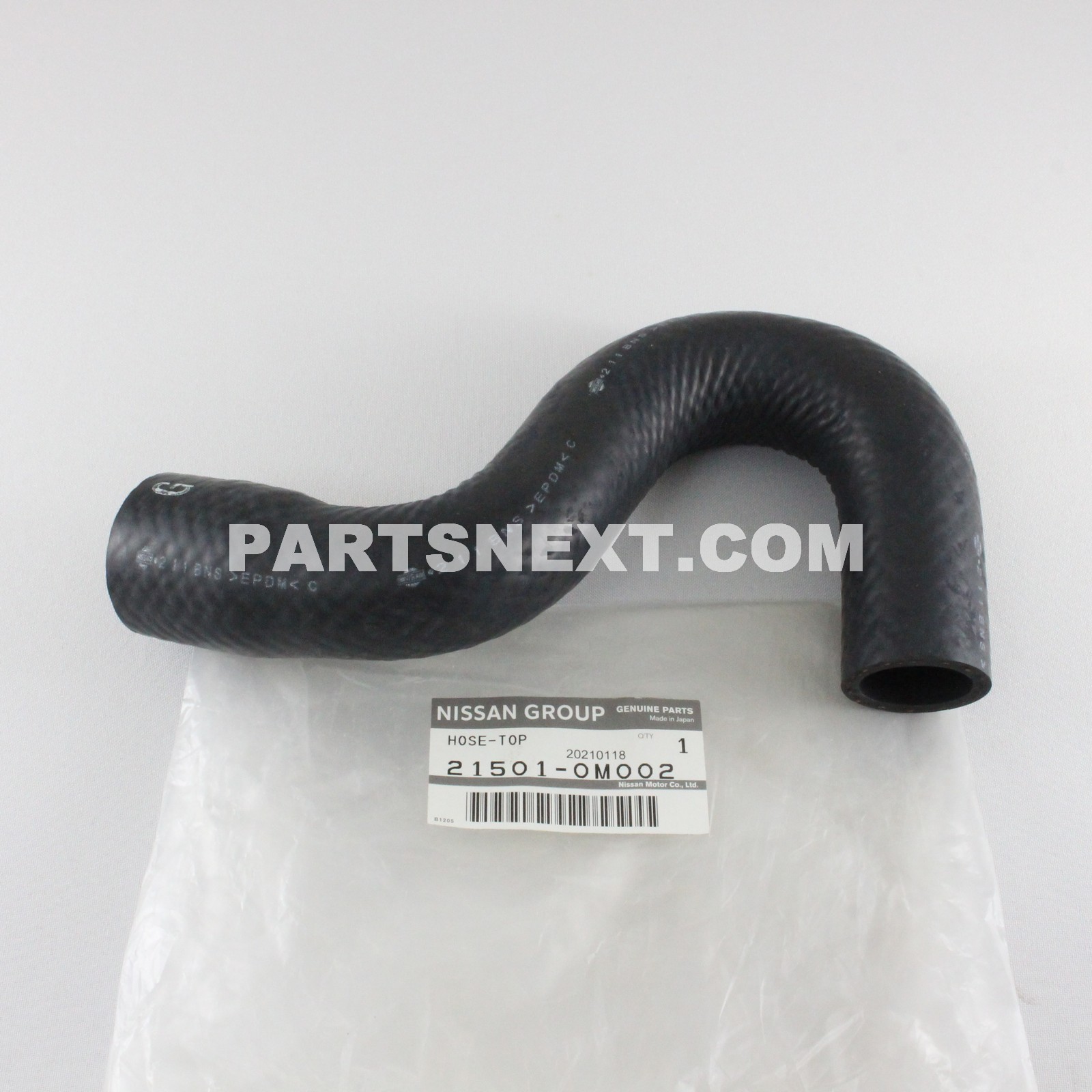 Nissan :: 21501-0M002 HOSE-RADIATOR,UPPER