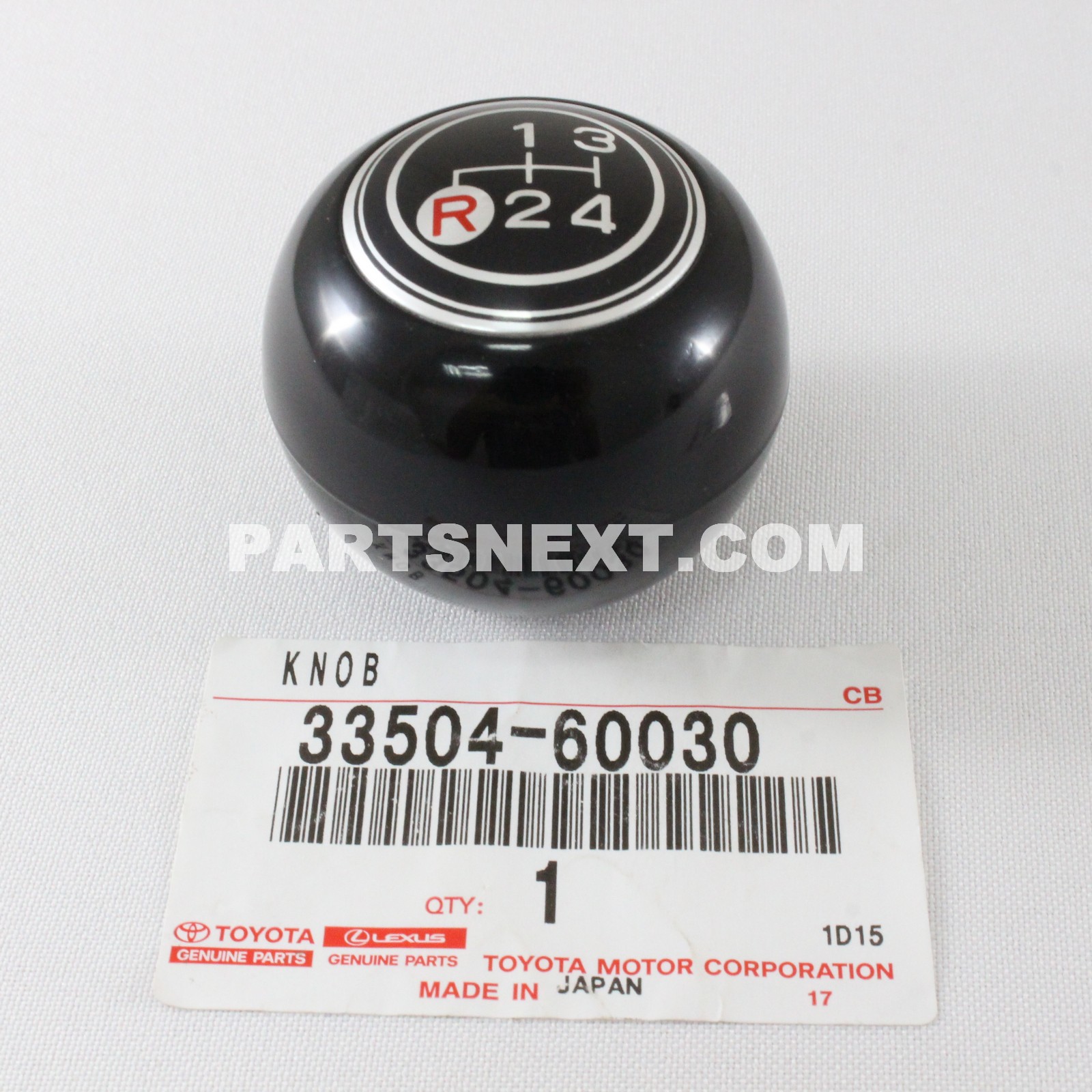 Toyota :: 33504-60030 KNOB SUB-ASSY, SHIFT LEVER