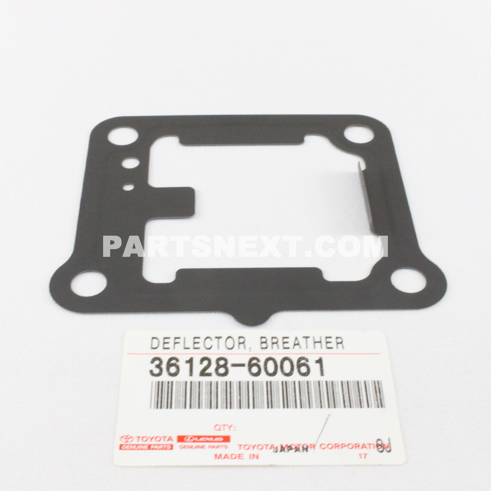 Toyota :: 36128-60061 DEFLECTOR SUB-ASSY, BREATHER OIL