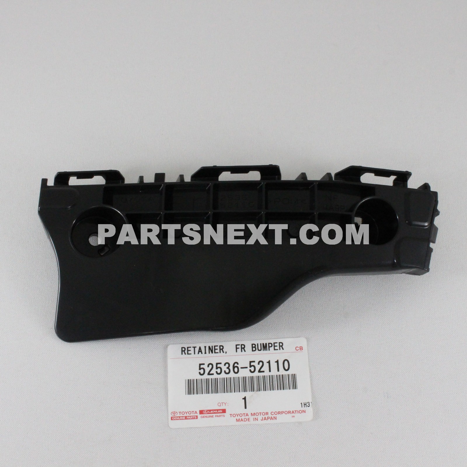 Toyota :: 52536-52110 RETAINER, FRONT BUMPER SIDE, LH