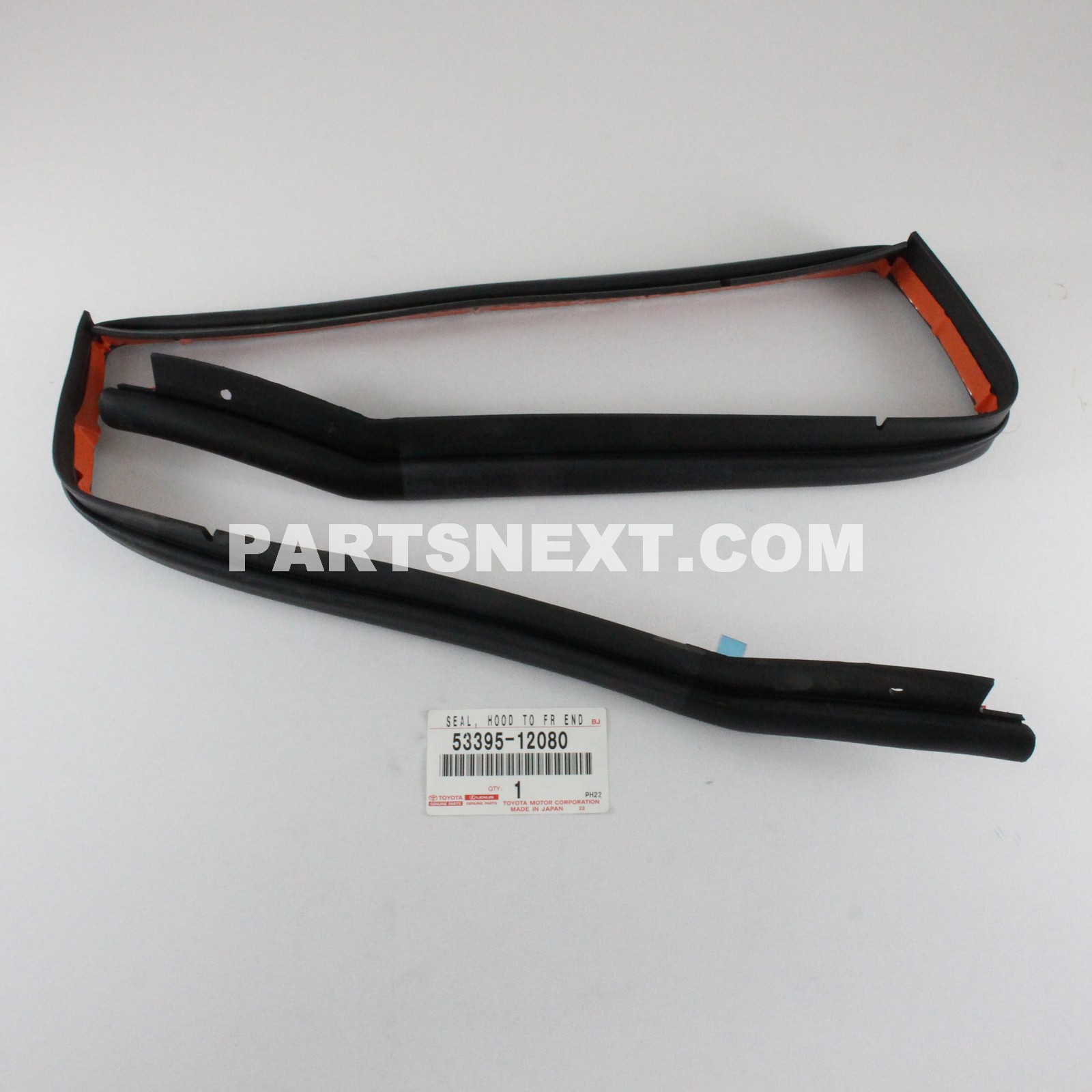 Toyota :: 53395-12080 SEAL, HOOD TO FRONT END PANEL