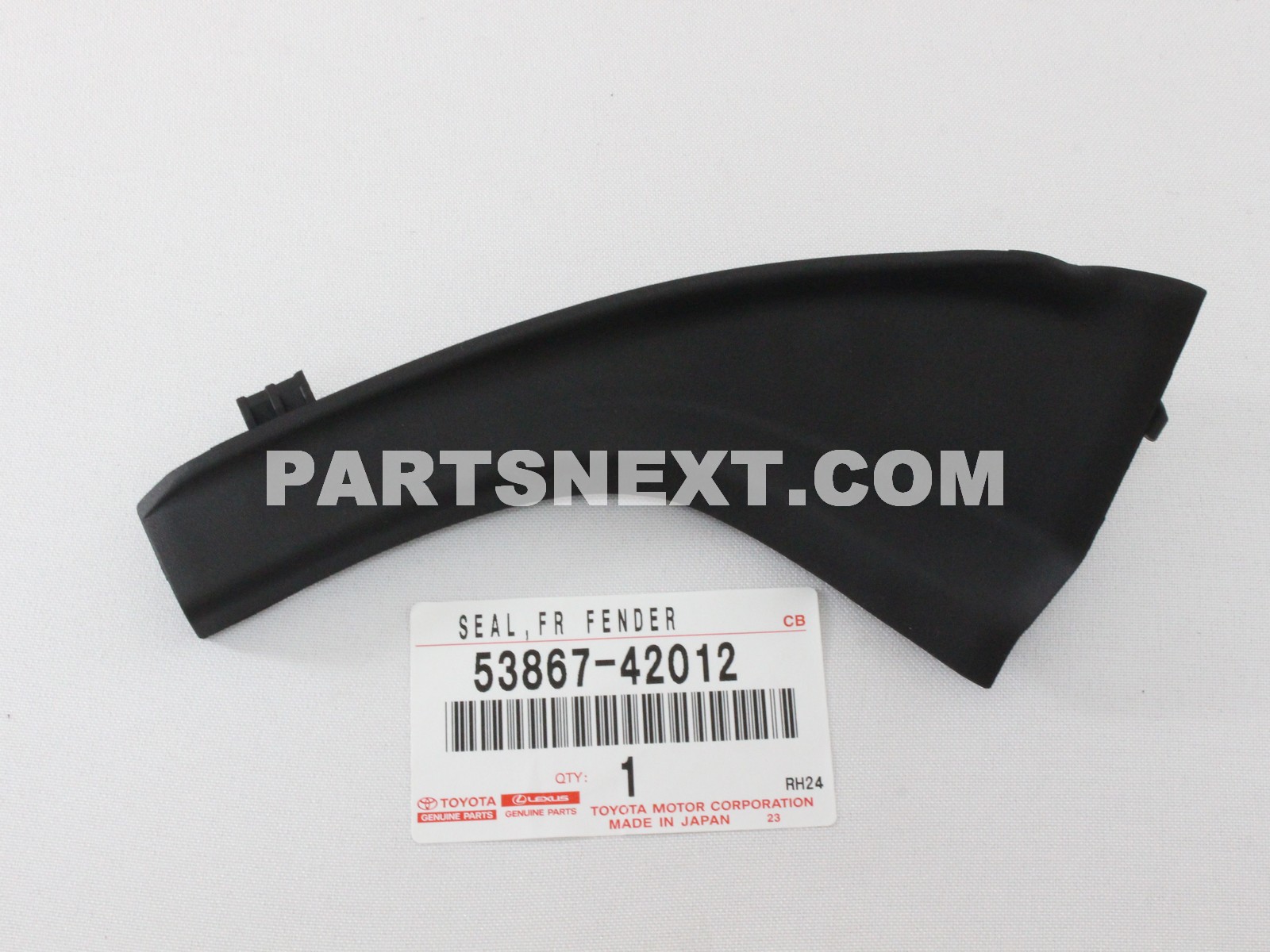 Toyota :: 53867-42012 SEAL, FRONT FENDER TO COWL SIDE, LH