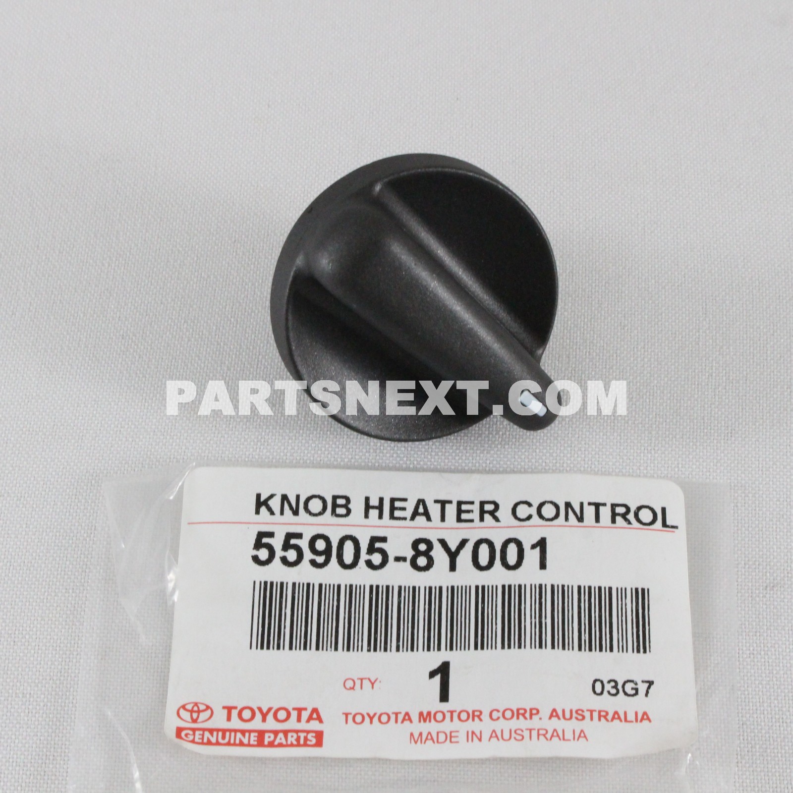 Toyota :: 55905-8Y001 KNOB, HEATER CONTROL