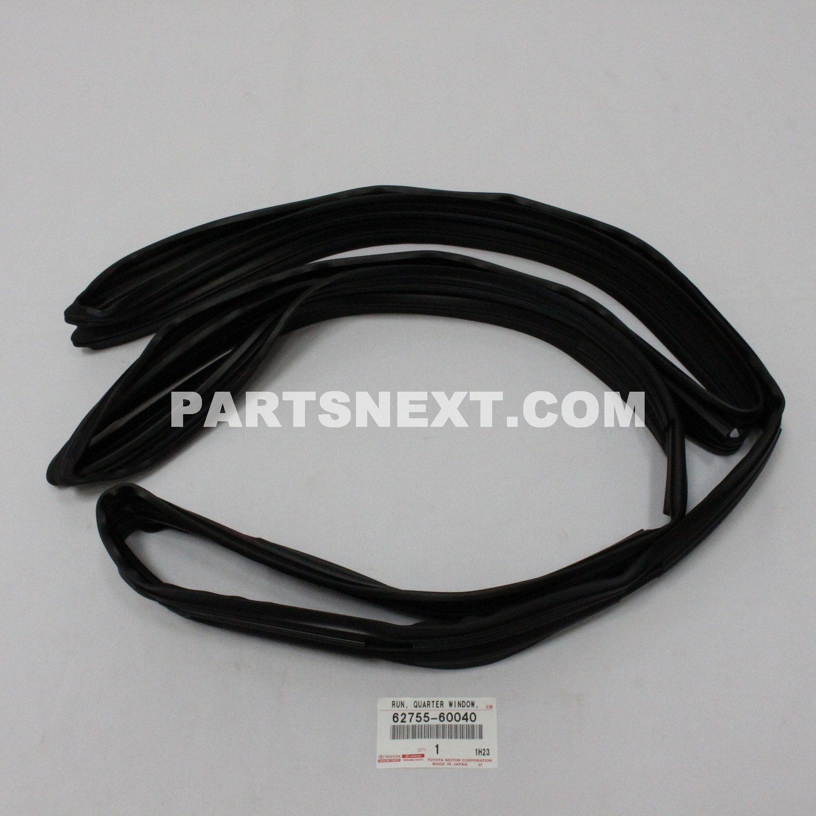 Toyota :: 62755-60040 RUN, QUARTER WINDOW, RH