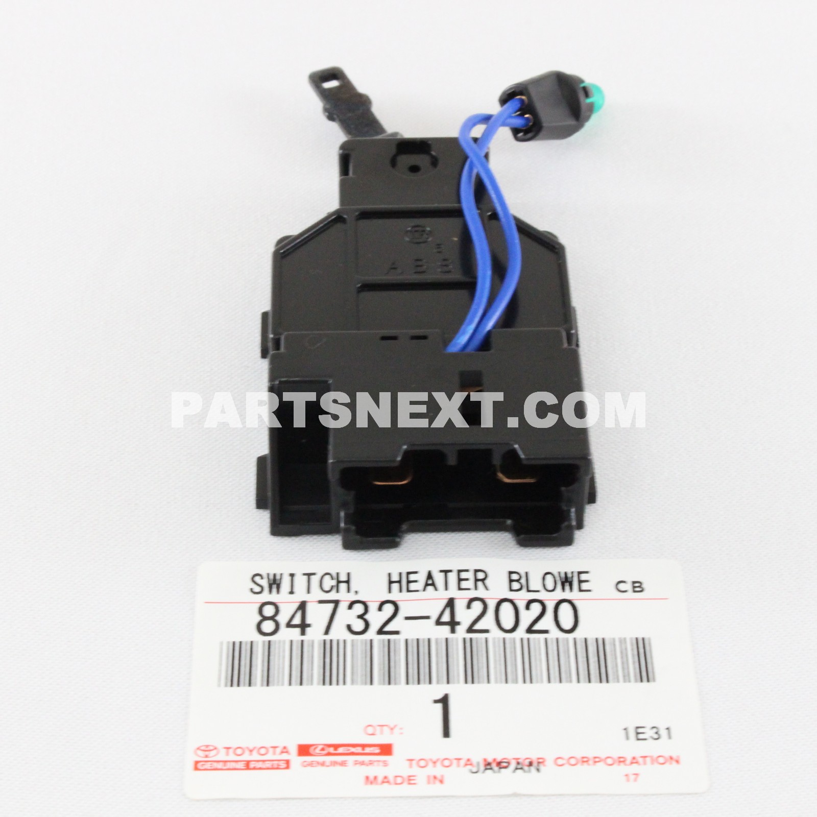 Toyota :: 84732-42020 SWITCH ASSY, HEATER BLOWER