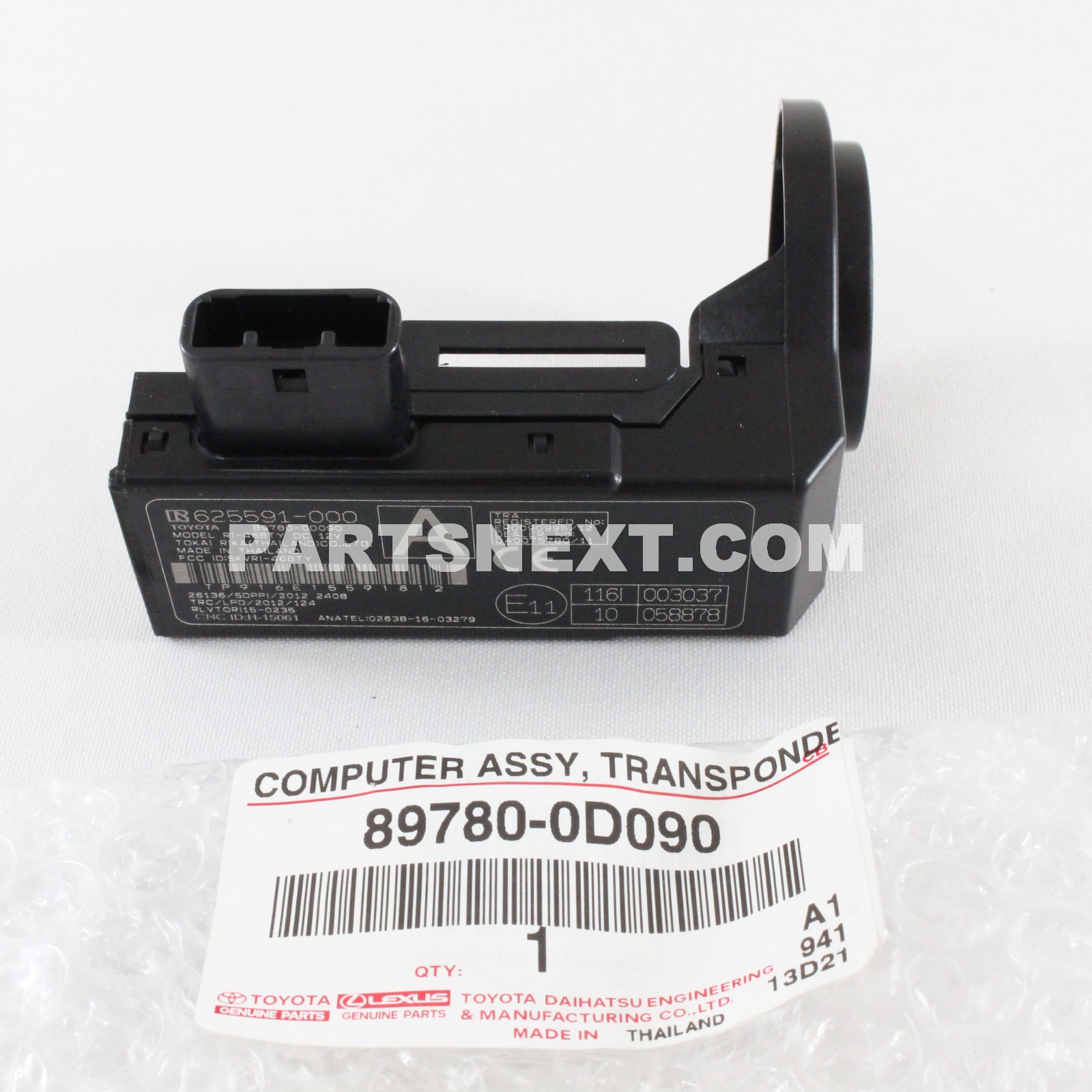Toyota :: 89780-0D090 COMPUTER ASSY, TRANSPONDER KEY