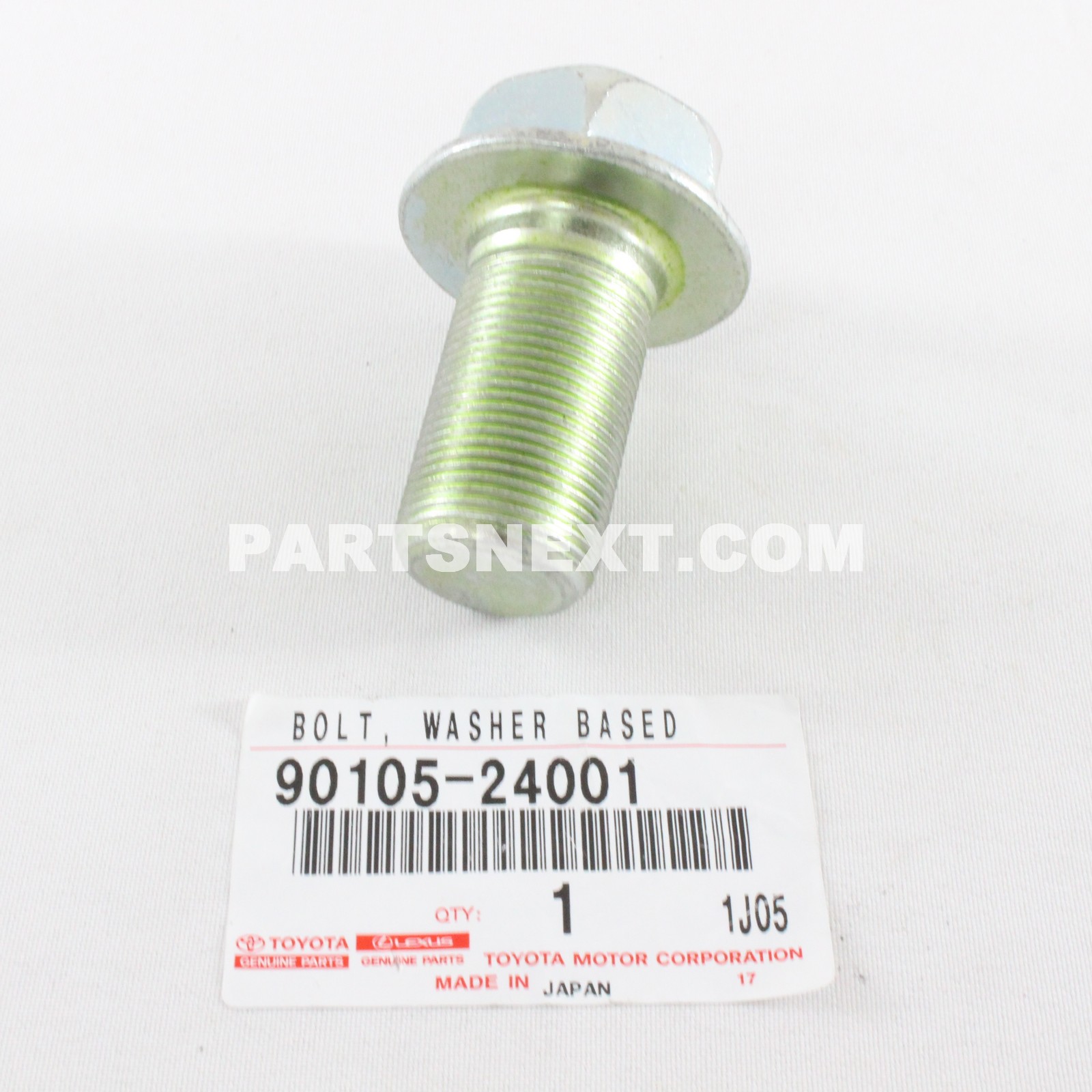 Toyota :: 90105-24001 BOLT(FOR CRANKSHAFT PULLEY SET)