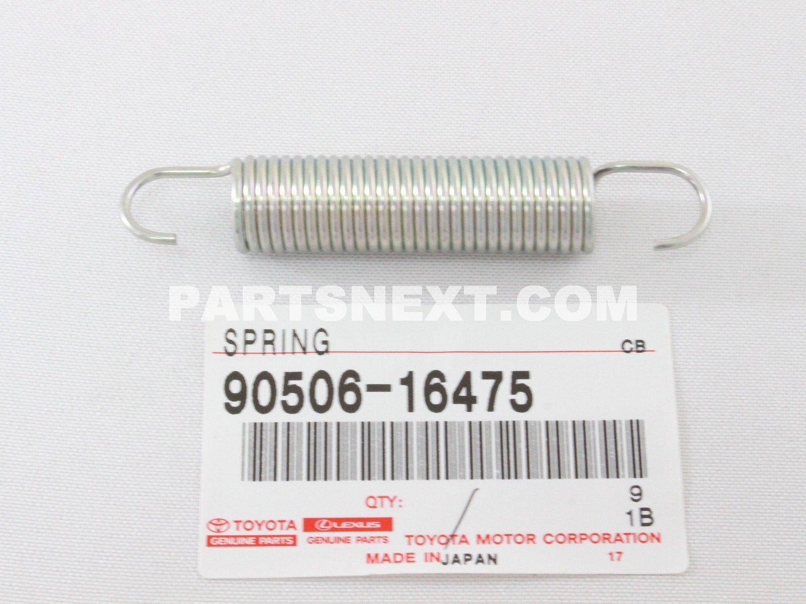 Toyota :: 90506-16475 SPRING, TENSION(FOR CLUTCH RELEASE FORK RETURN)