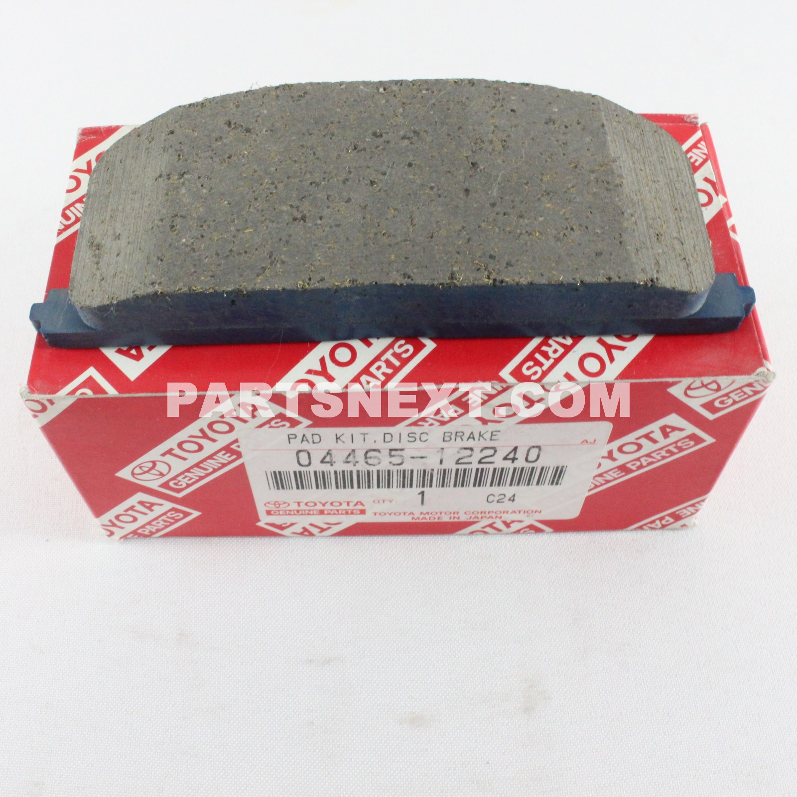 Toyota :: 04465-12240 PAD KIT, DISC BRAKE, FRONT