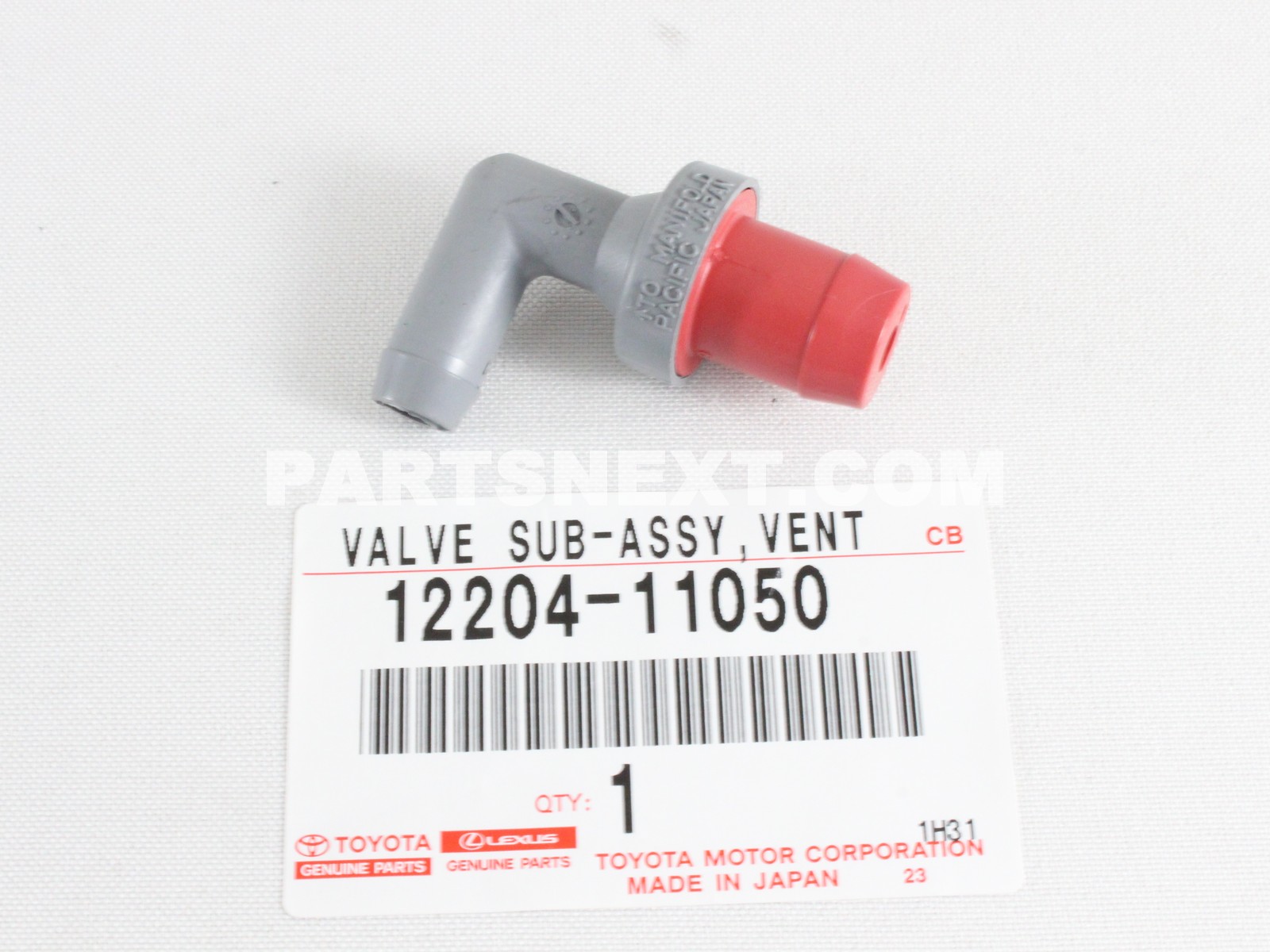Toyota :: 12204-11050 VALVE SUB-ASSY, VENTILATION